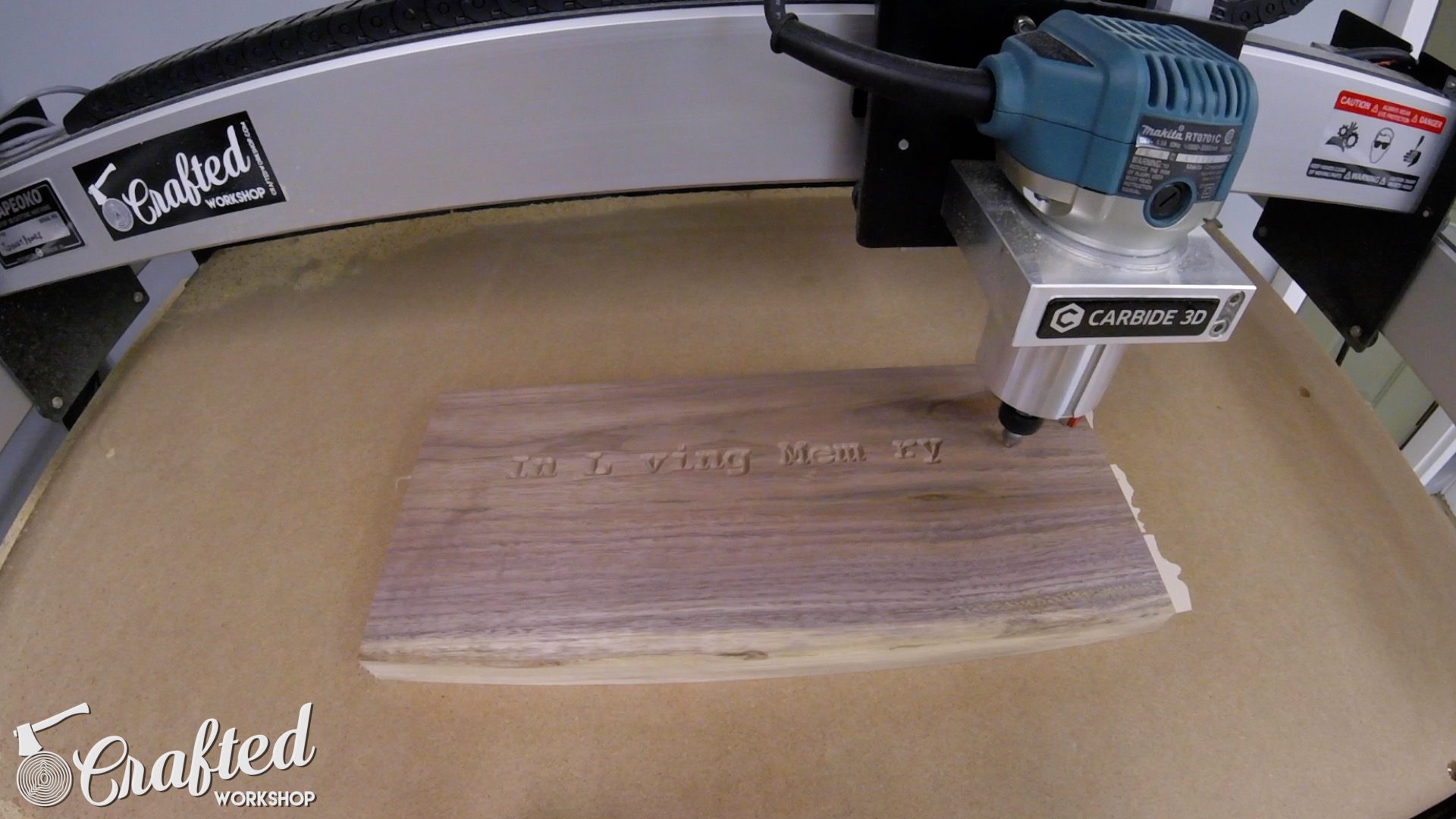 Making a Simple CNC Sign (CNC Project for Beginners) : 6 Steps (with ...
