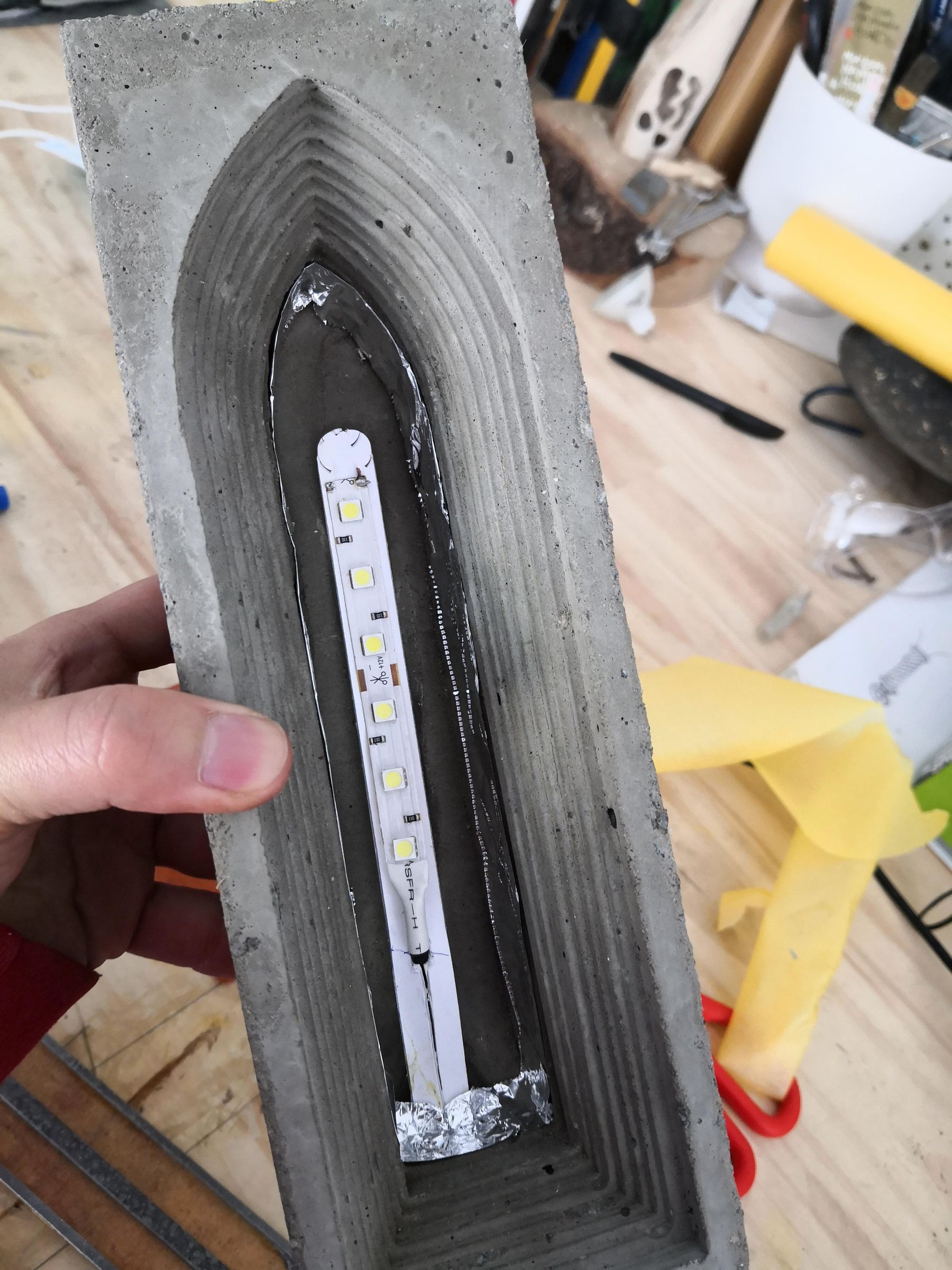 Concrete Cathedral Night Light : 8 Steps (with Pictures) - Instructables