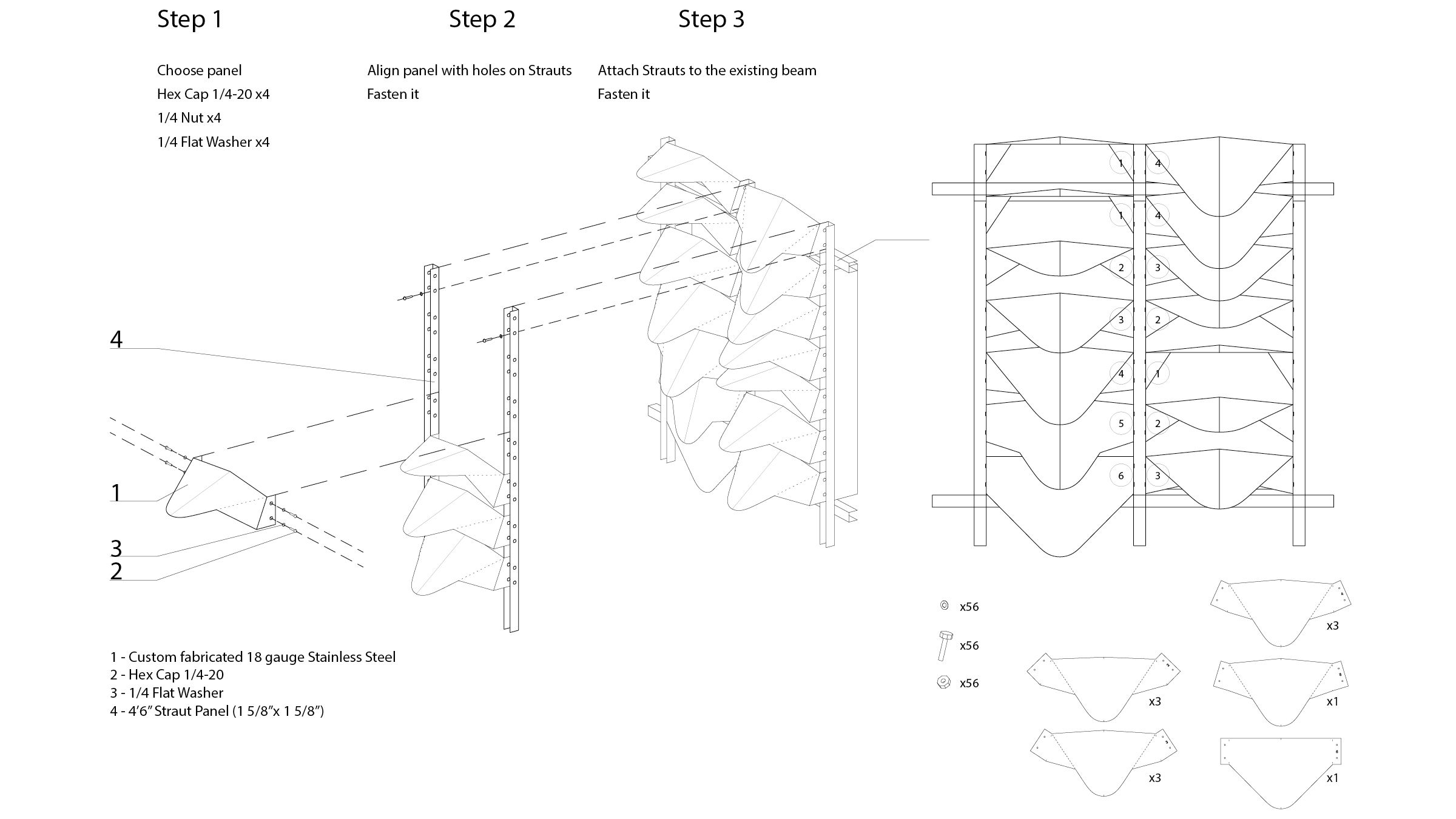 Architecture in the Making: Varied Layers Facade Prototype : 5 Steps ...