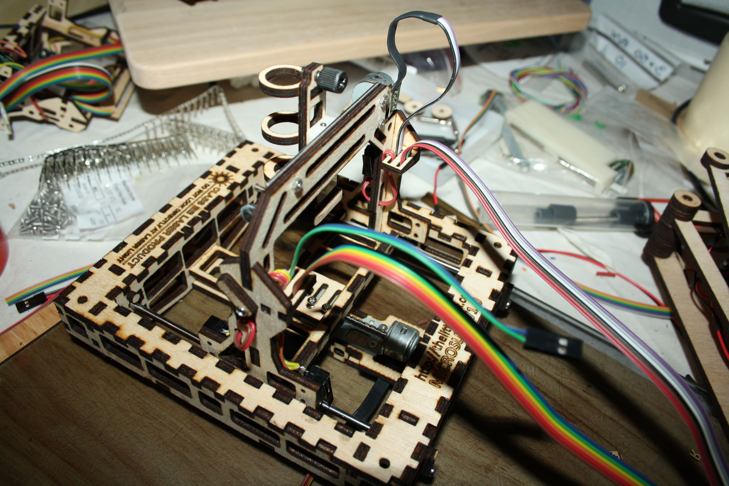 The MicroSlice V1 | a Tiny Arduino Laser Cutter : 10 Steps (with ...