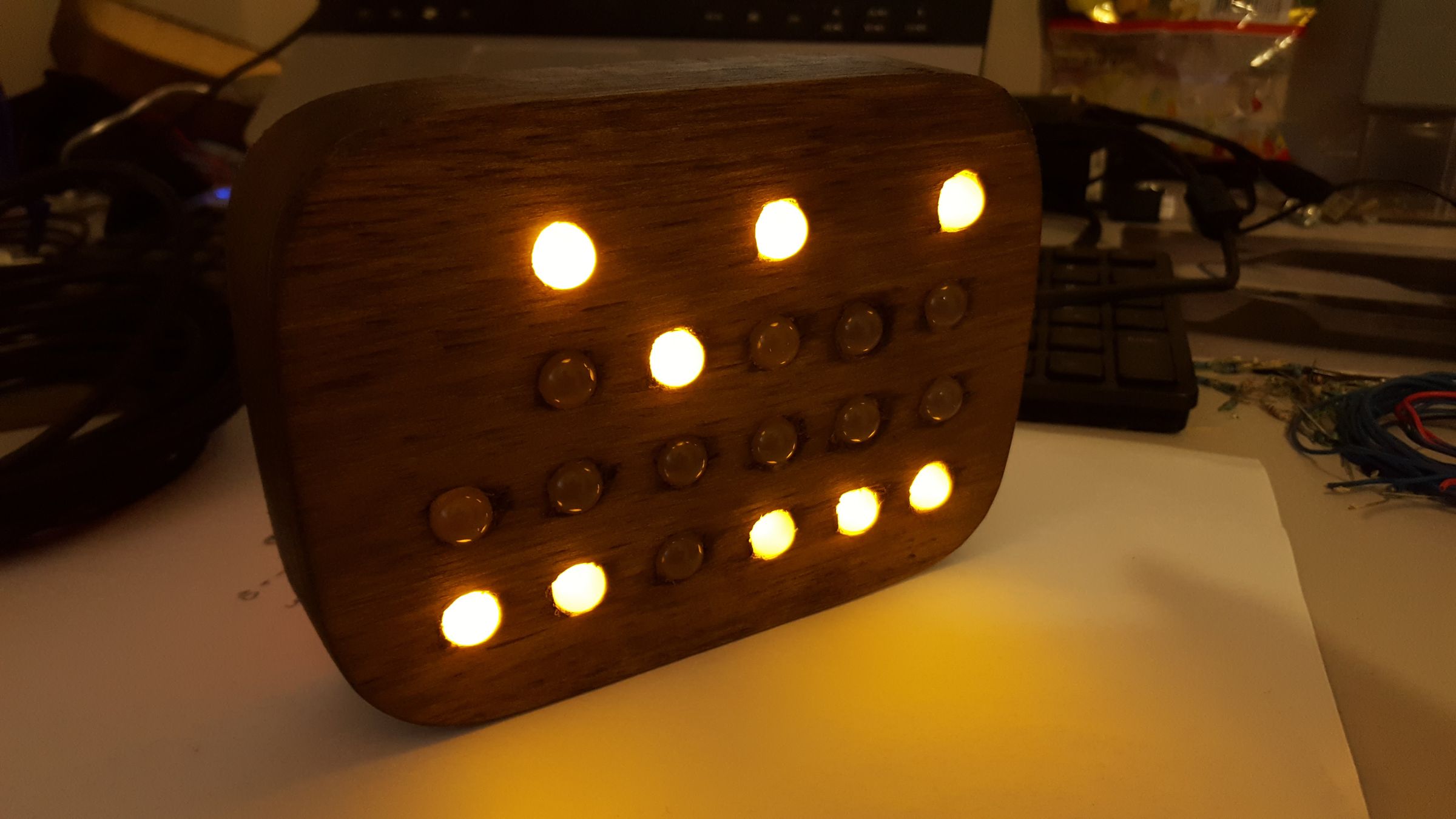 Beautiful Arduino Binary Clock : 6 Steps (with Pictures) - Instructables