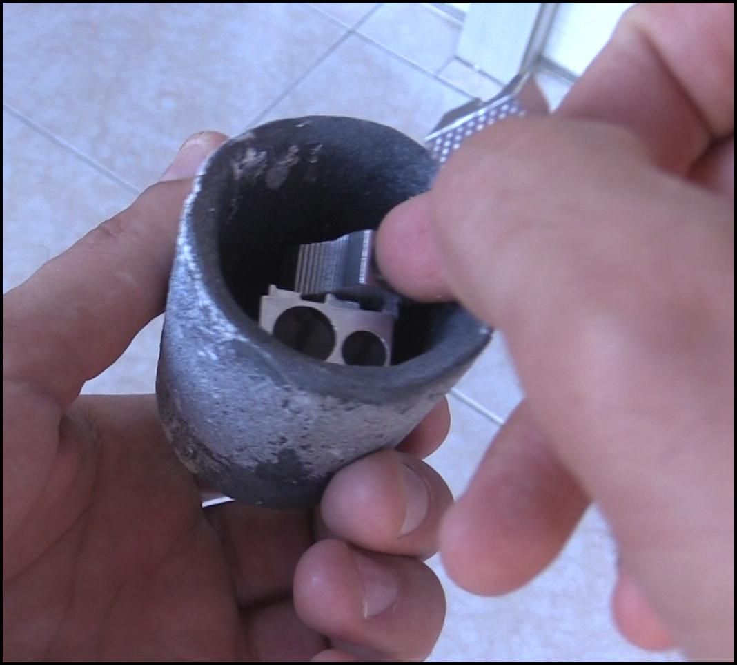 Casting Aluminium Pencil by Using a Microwave and a Vacuum Cleaner : 17 ...