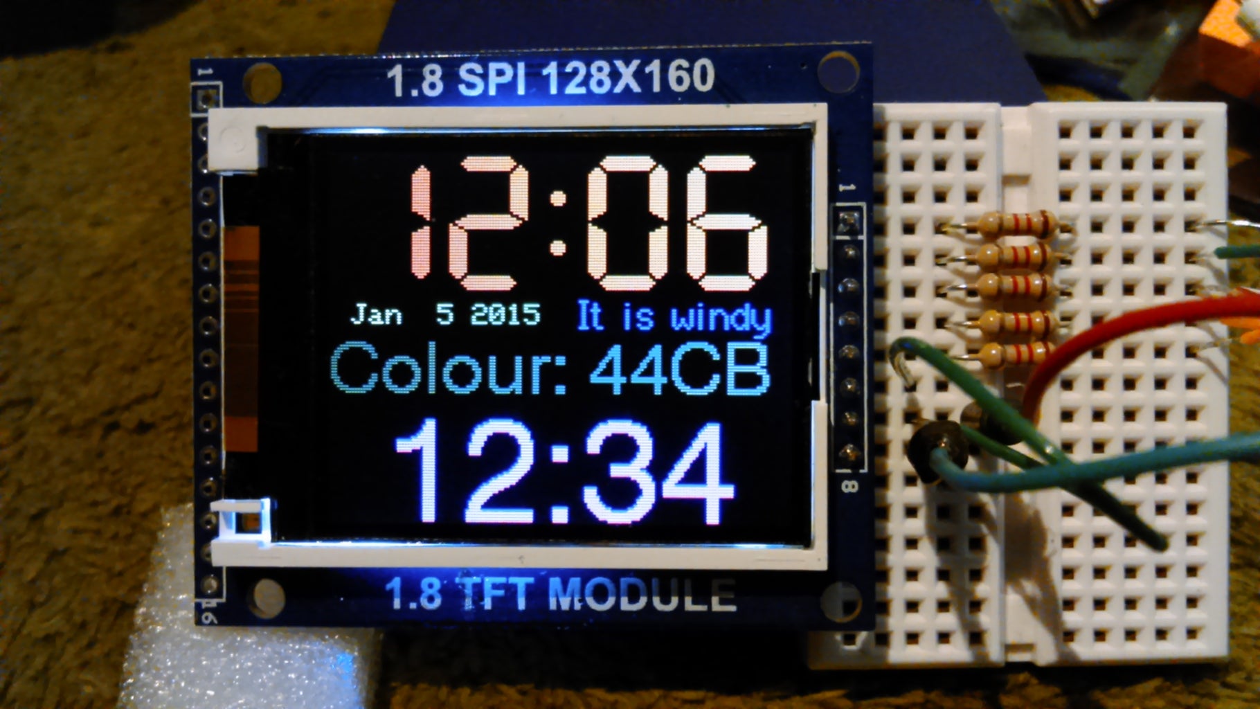 Arduino Tft Display And Font Library 11 Steps Instructables