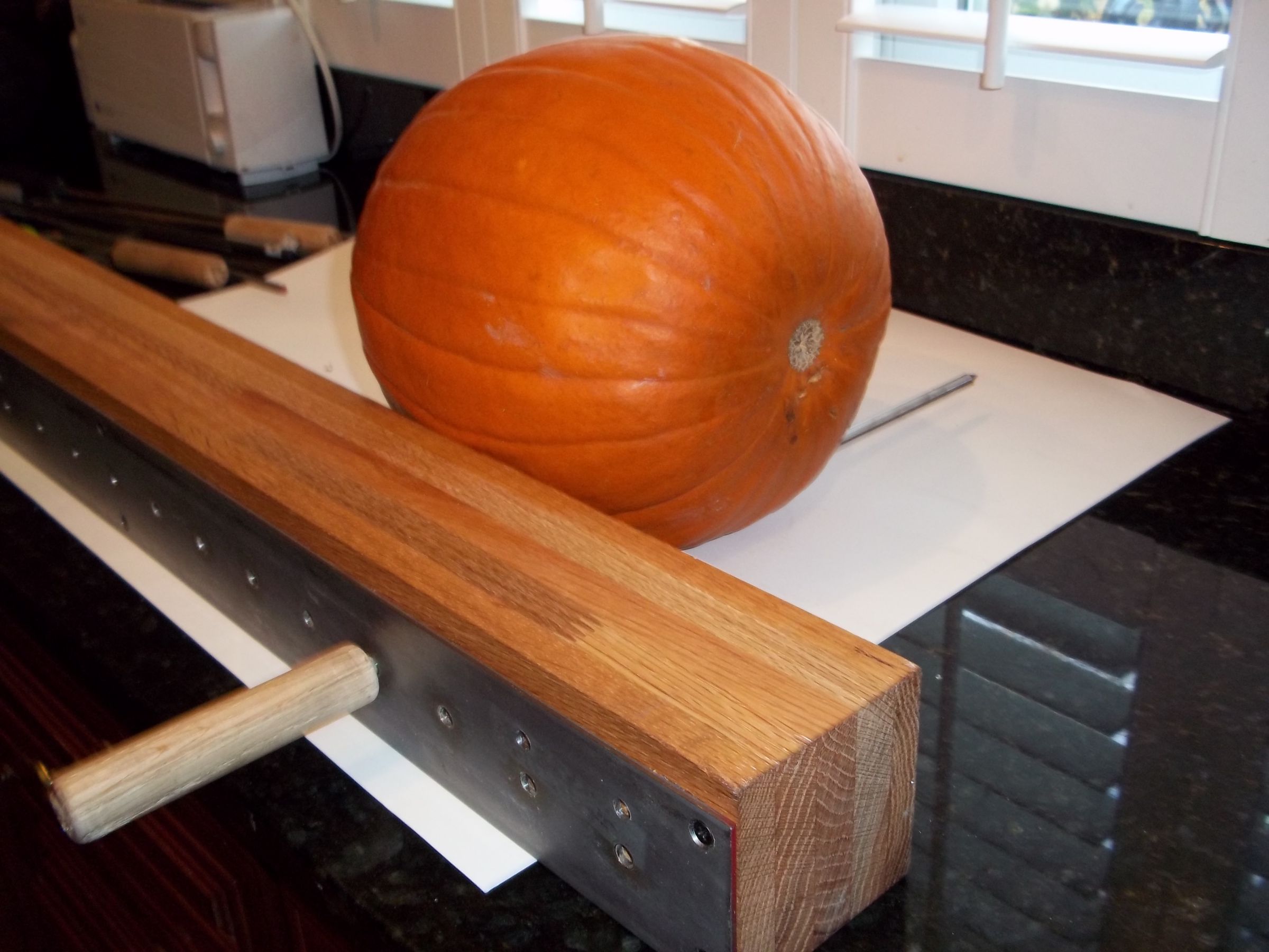 PUMPKIN AXLE PUNCH to Create Parallel Axle Holes for a Pumpkin Racer ...