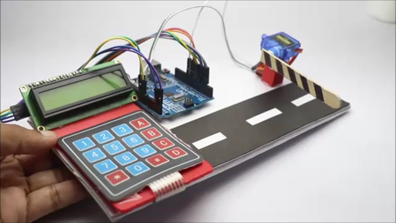 Arduino Password Gate Lock System in a Simple Way : 5 Steps (with Pictures) - Instructables