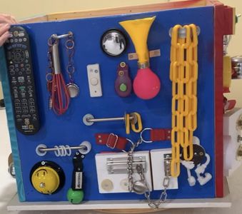 BUSY BOX - a SENSORY DEVELOPMENT TOY : 4 Steps (with Pictures ...