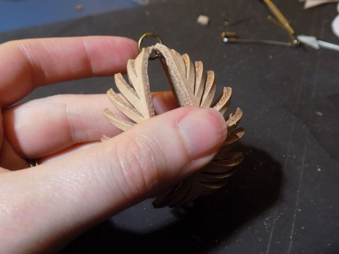 Transformable Leather Sculpted Earrings : 9 Steps (with Pictures ...
