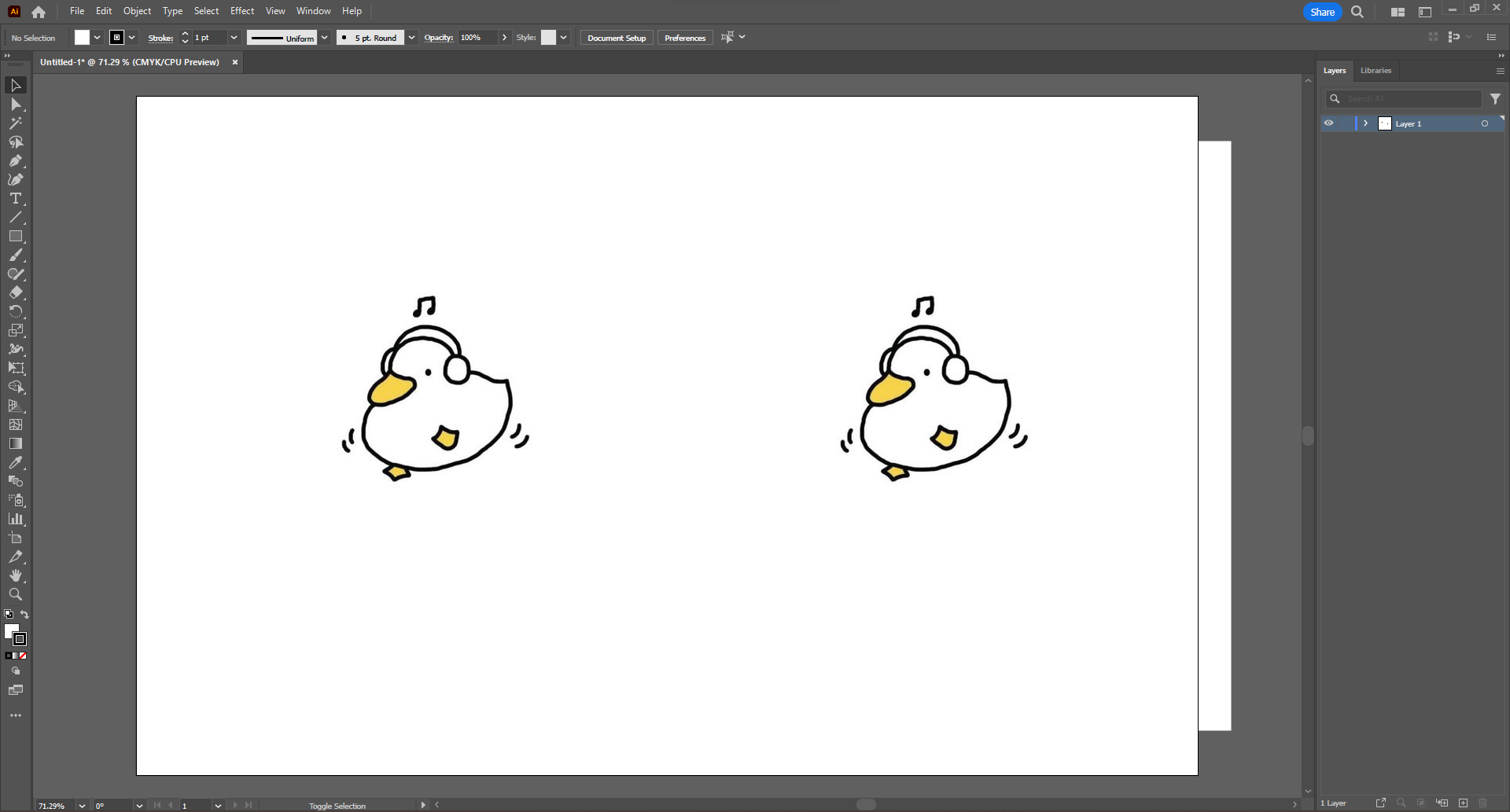 How to Make an Outline on an Organic Image Using Adobe Illustrator : 16 ...