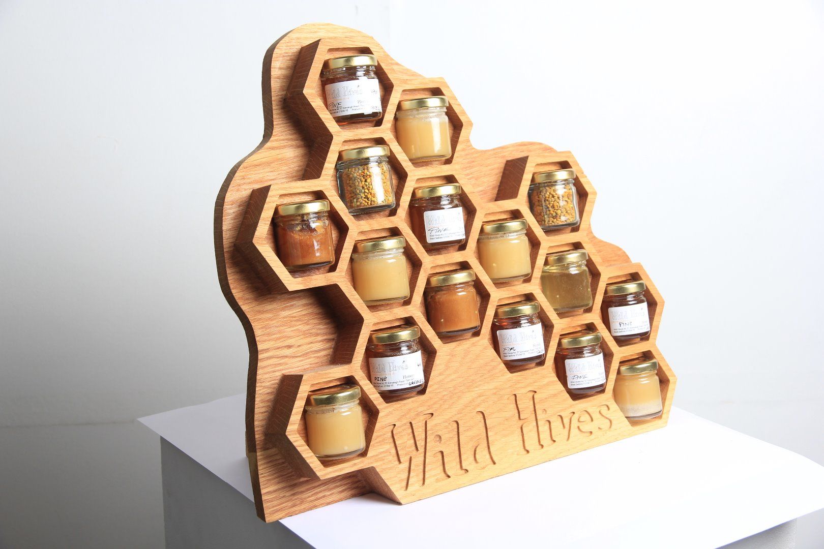 CNC Machining Project: Wild Hives Honey Display : 11 Steps (with ...