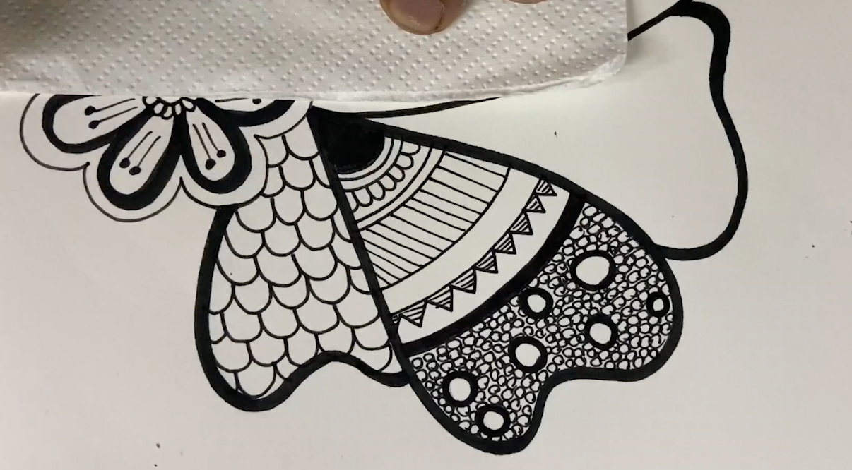 How to Draw the Easiest Zentangle Design : 12 Steps - Instructables