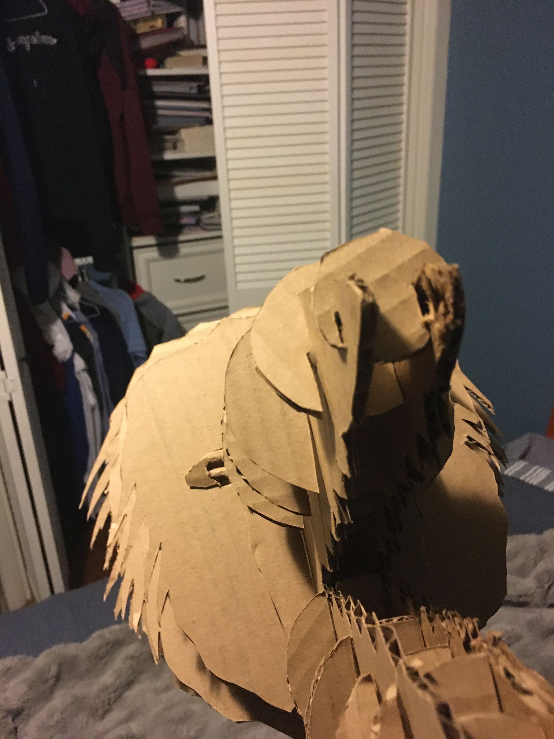 Cardboard Wolf : 4 Steps - Instructables