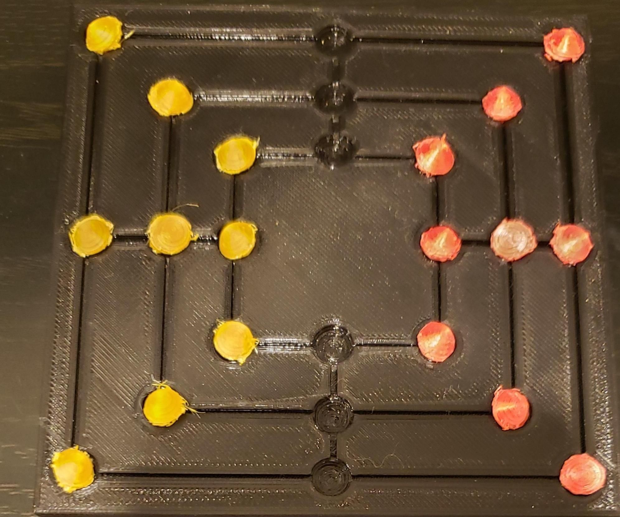 How to 3D Print a Mini Nine Men's Morris Game : 7 Steps - Instructables