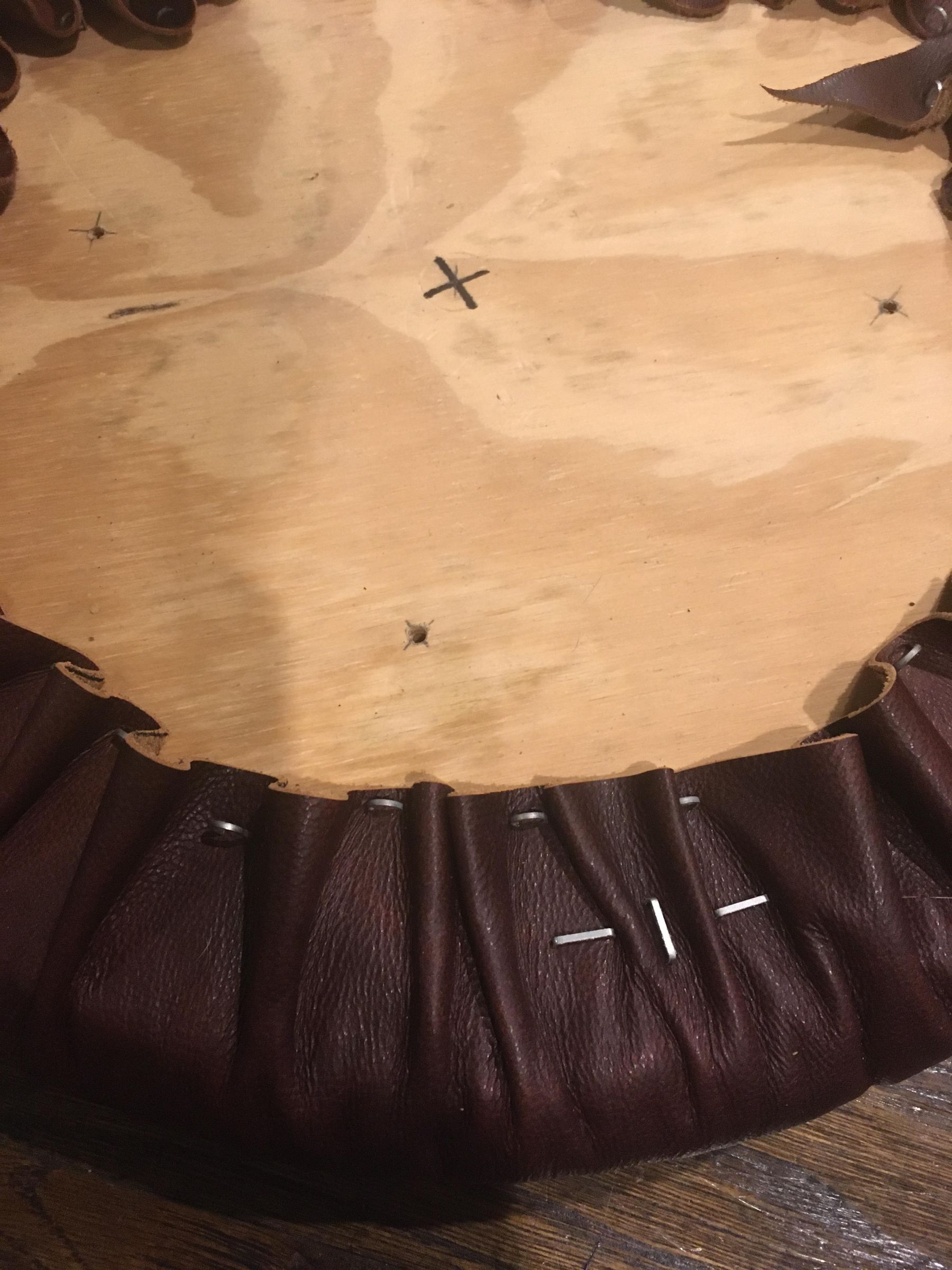 Broken Barstool Upgrade (Leather Edition!) : 23 Steps (with Pictures ...