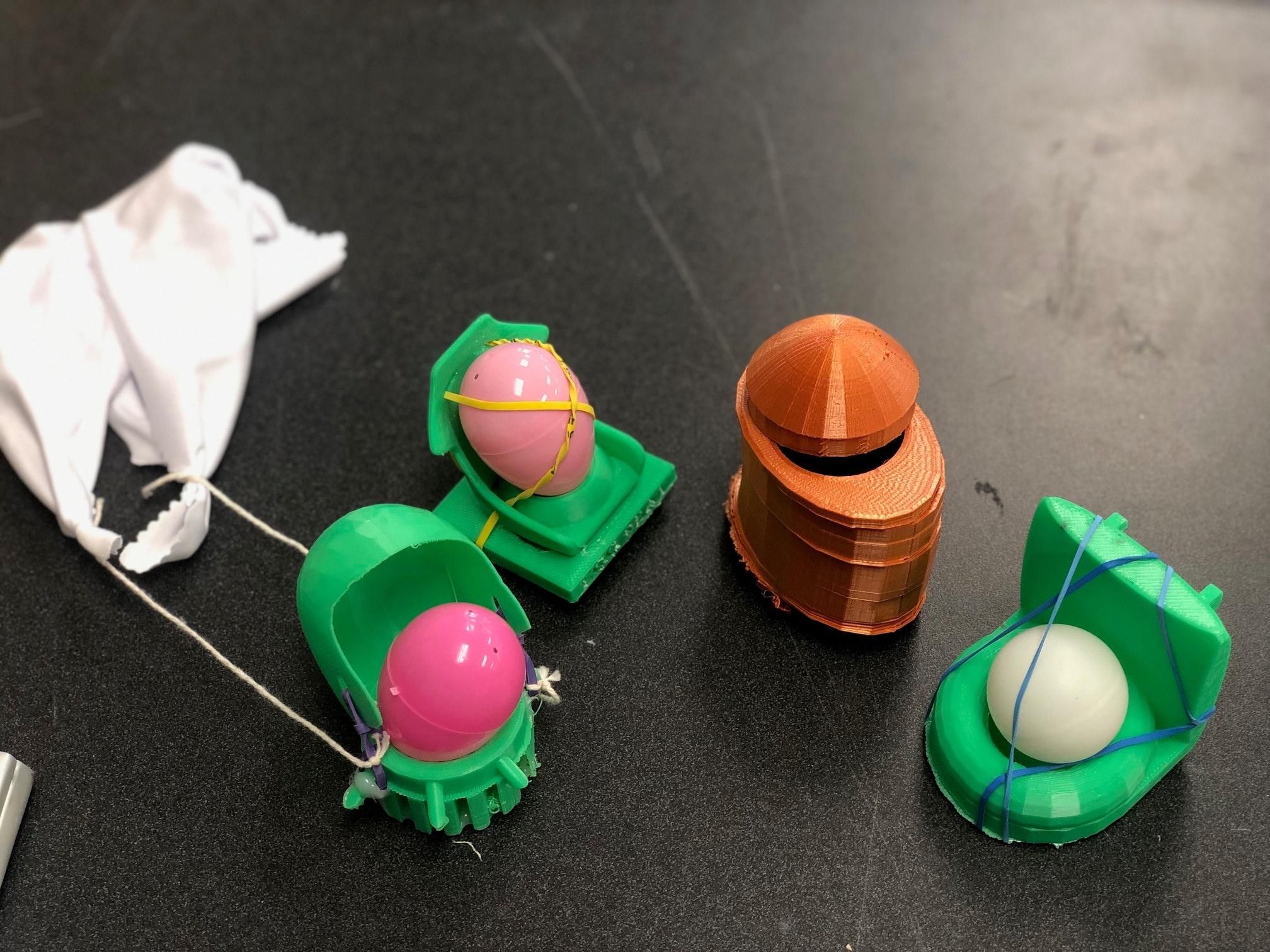 Land an Egg on Mars! Design and Print a Landing Seat for an Egg Drop ...