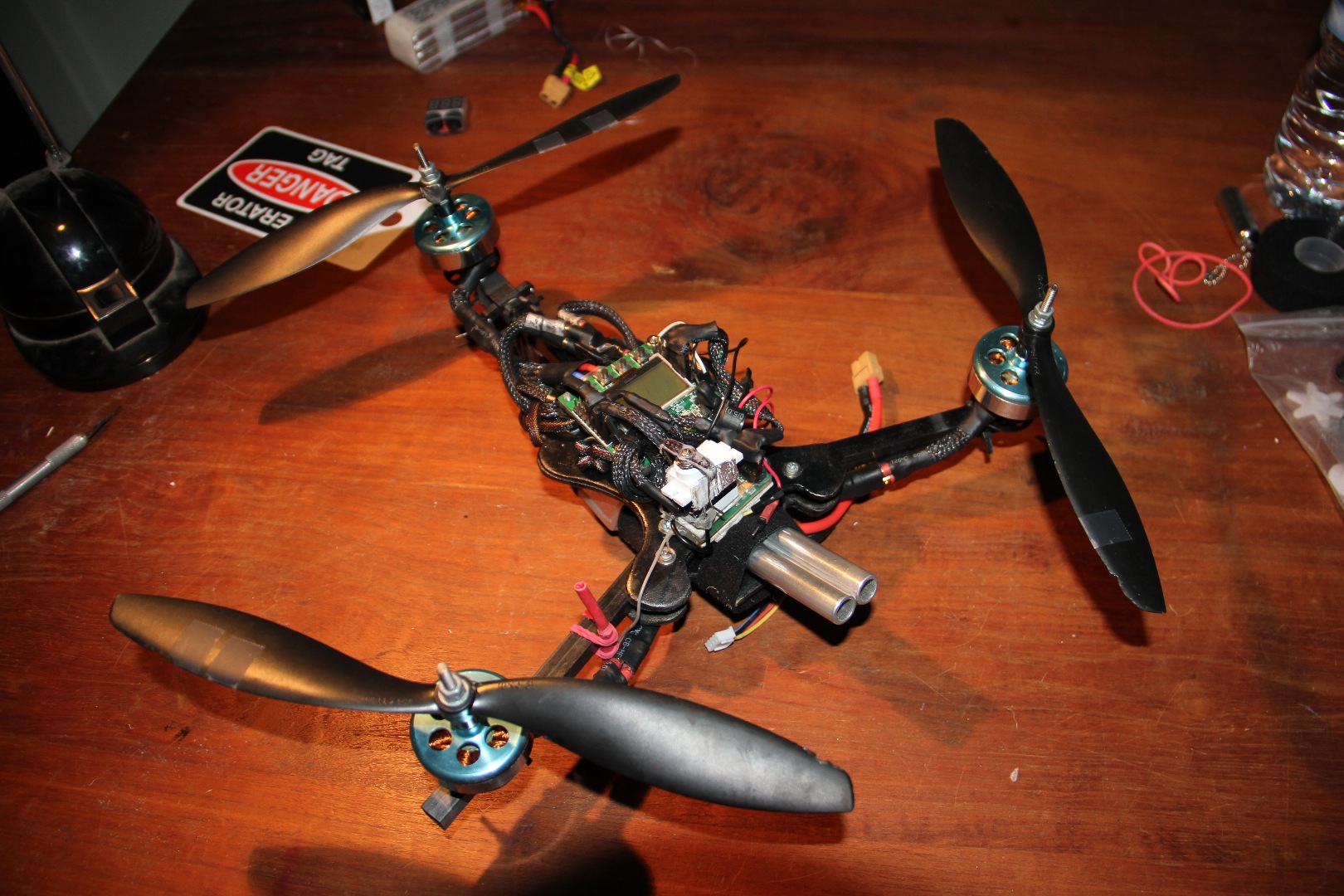 Scratch Built Fireball Shooting Tricopter : 50 Steps (with Pictures ...