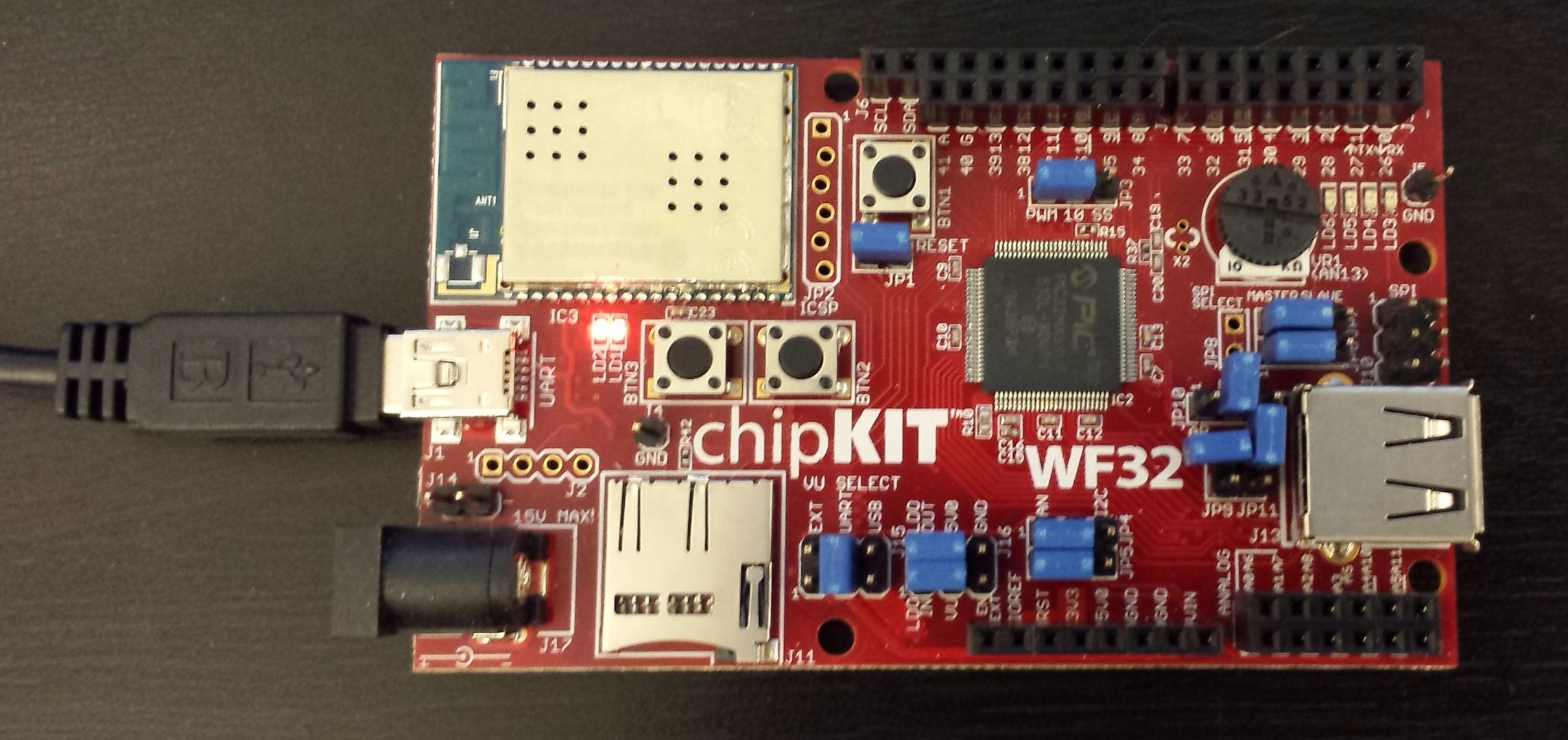 Display Weather and Location Using ChipKIT WF32 and LabVIEW : 3 Steps ...