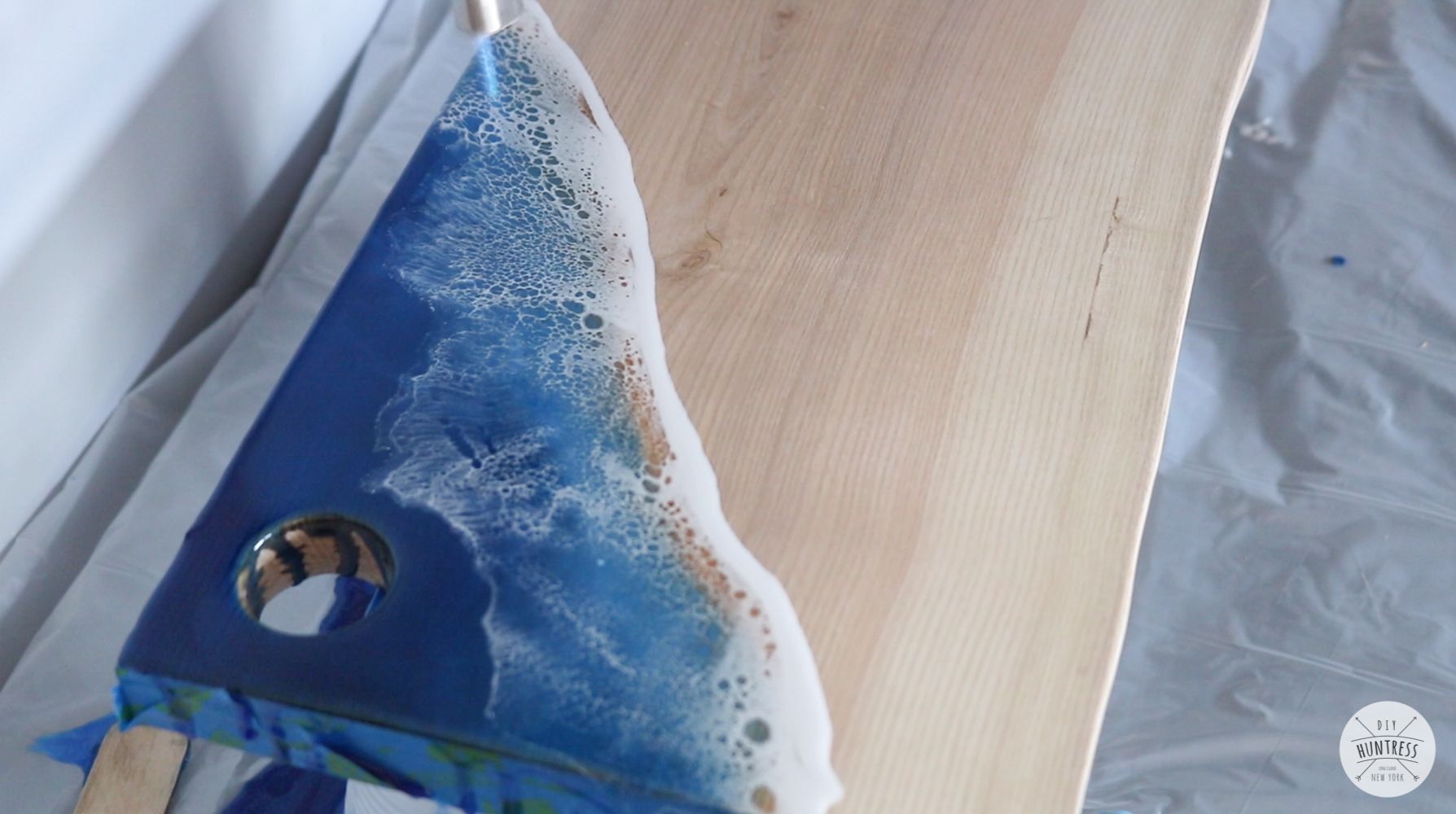 DIY Resin Ocean Serving Tray : 15 Steps (with Pictures) - Instructables