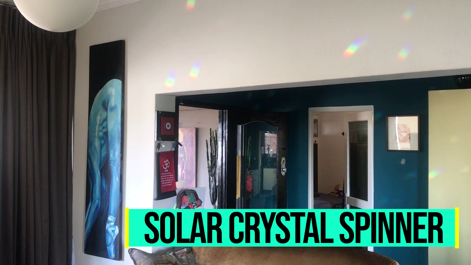 Solar Powered Crystal Spinner - Simple, Brilliant Customisable LDR ...