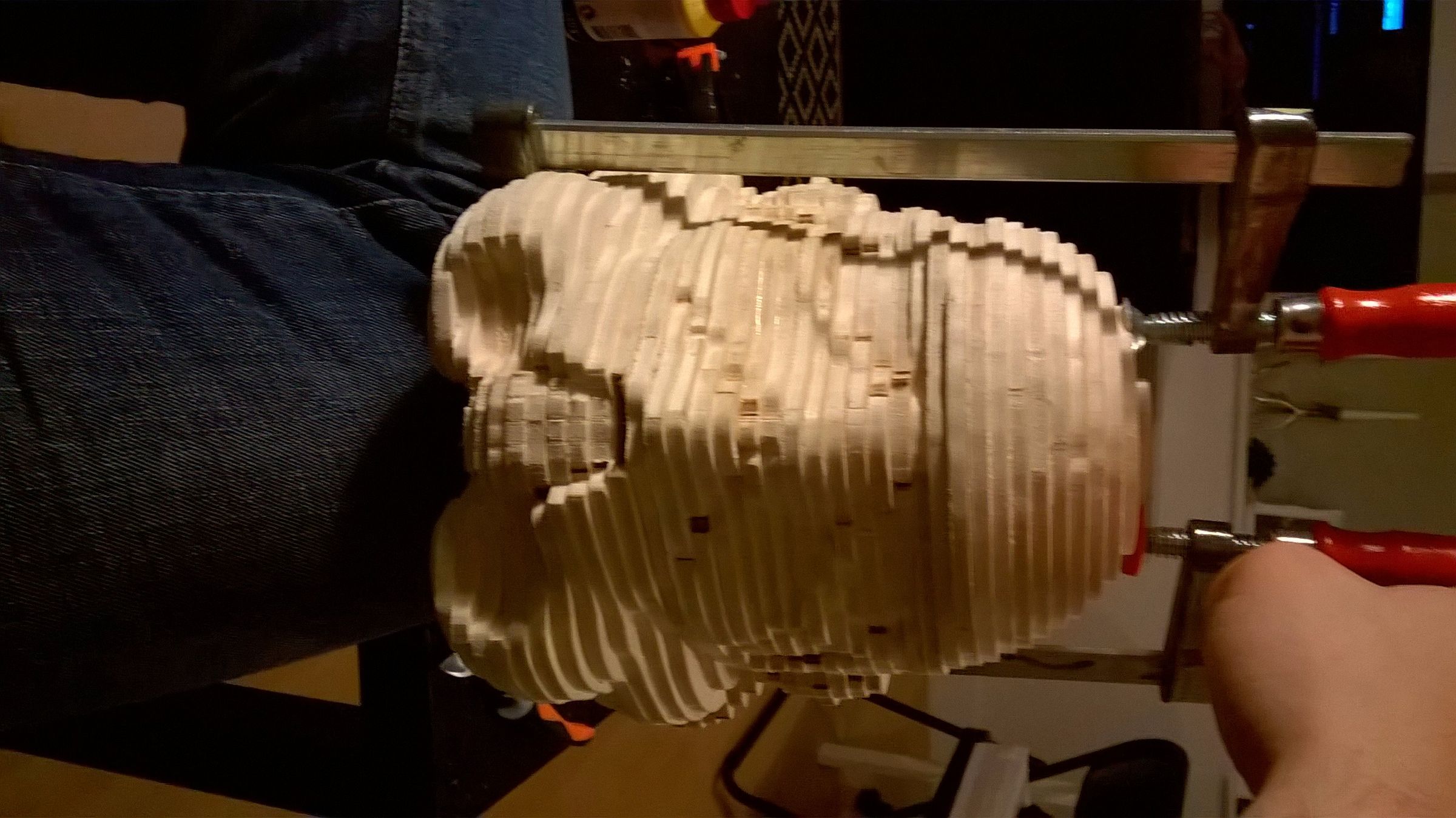 Wooden Stormtrooper Head : 5 Steps (with Pictures) - Instructables