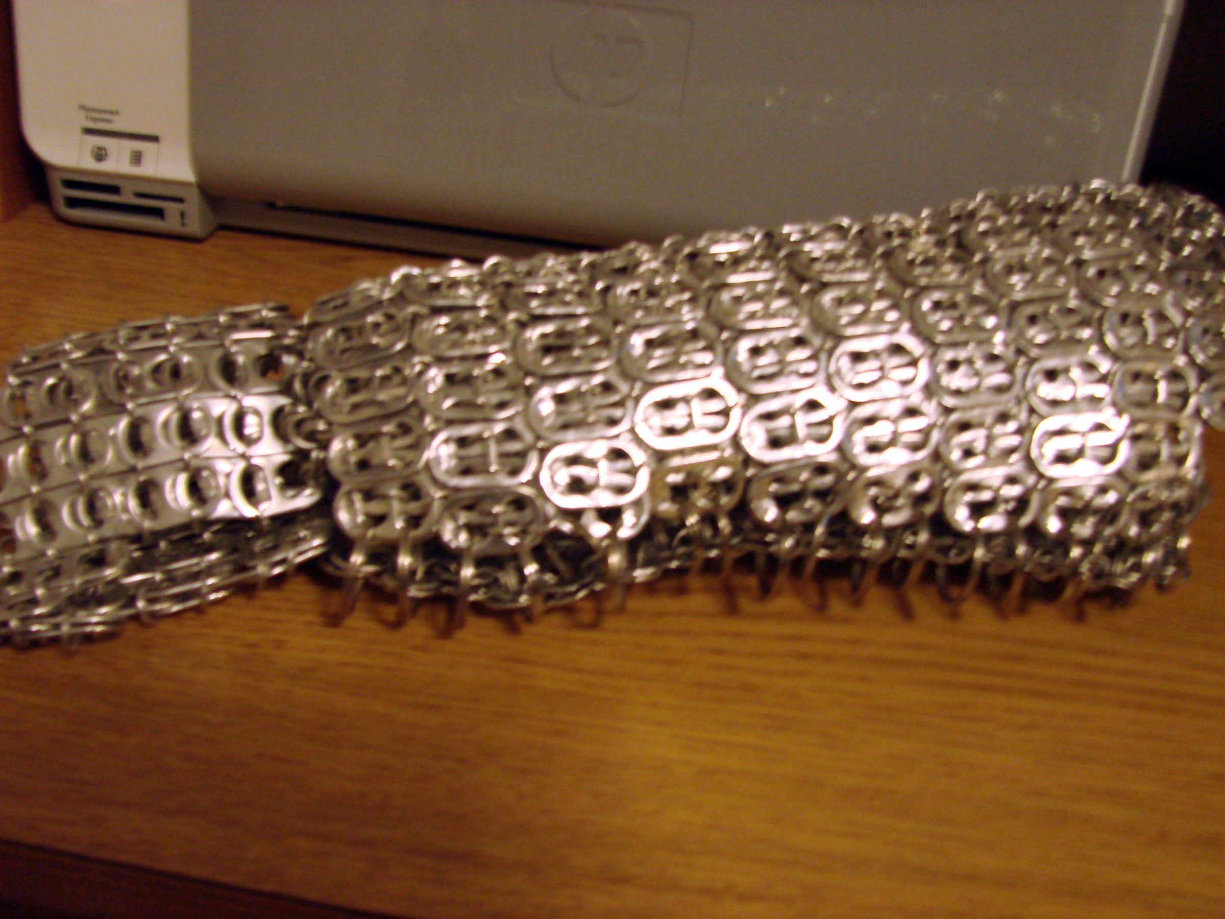 Soda Can (Pop-top) Chain Mail - TabMail Category : 6 Steps - Instructables