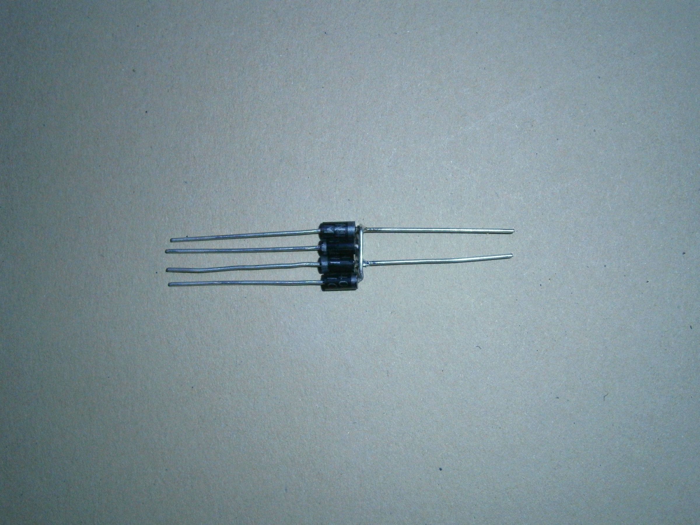 DIY BRIDGE RECTIFIER (BETTER LOOKING) - Instructables
