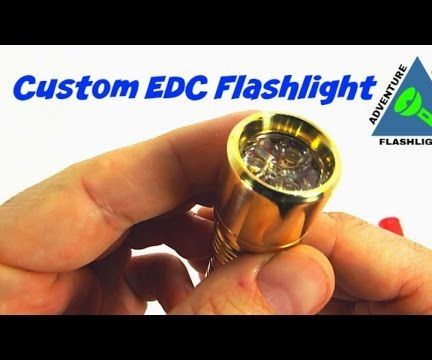Brass Everyday Carry Flashlight - Instructables
