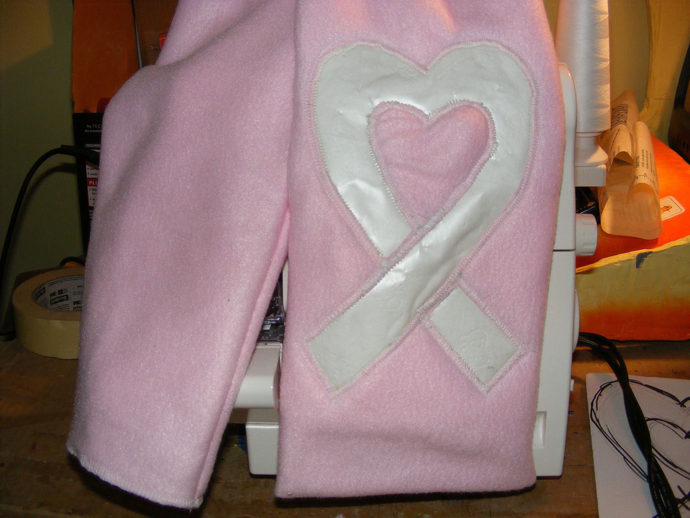Lighted LED Pink Ribbon Scarf for the Cure : 5 Steps - Instructables