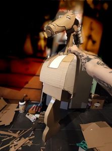 Cardboard Lifesize Battle Droid From Star Wars : 5 Steps - Instructables