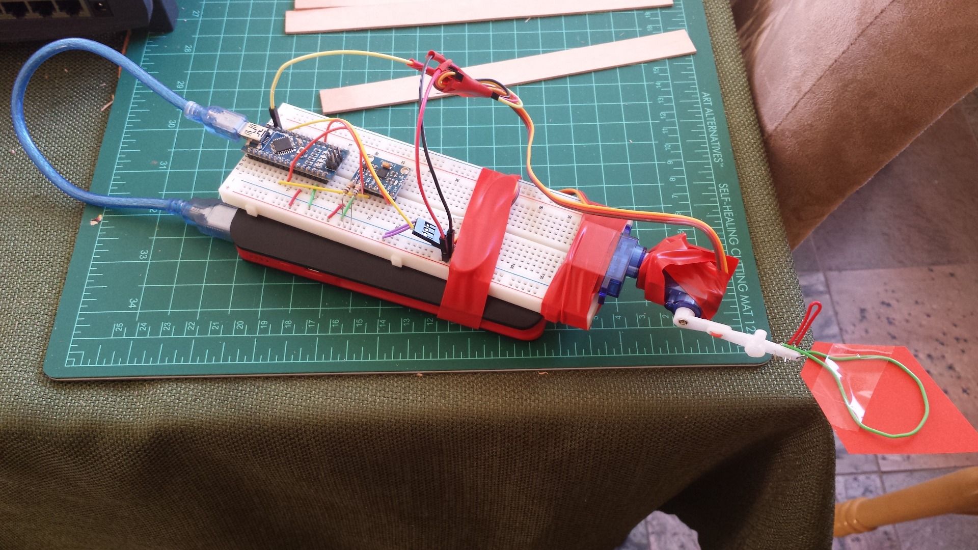 Gyro Stabilizer W/ Arduino and Servo : 4 Steps - Instructables