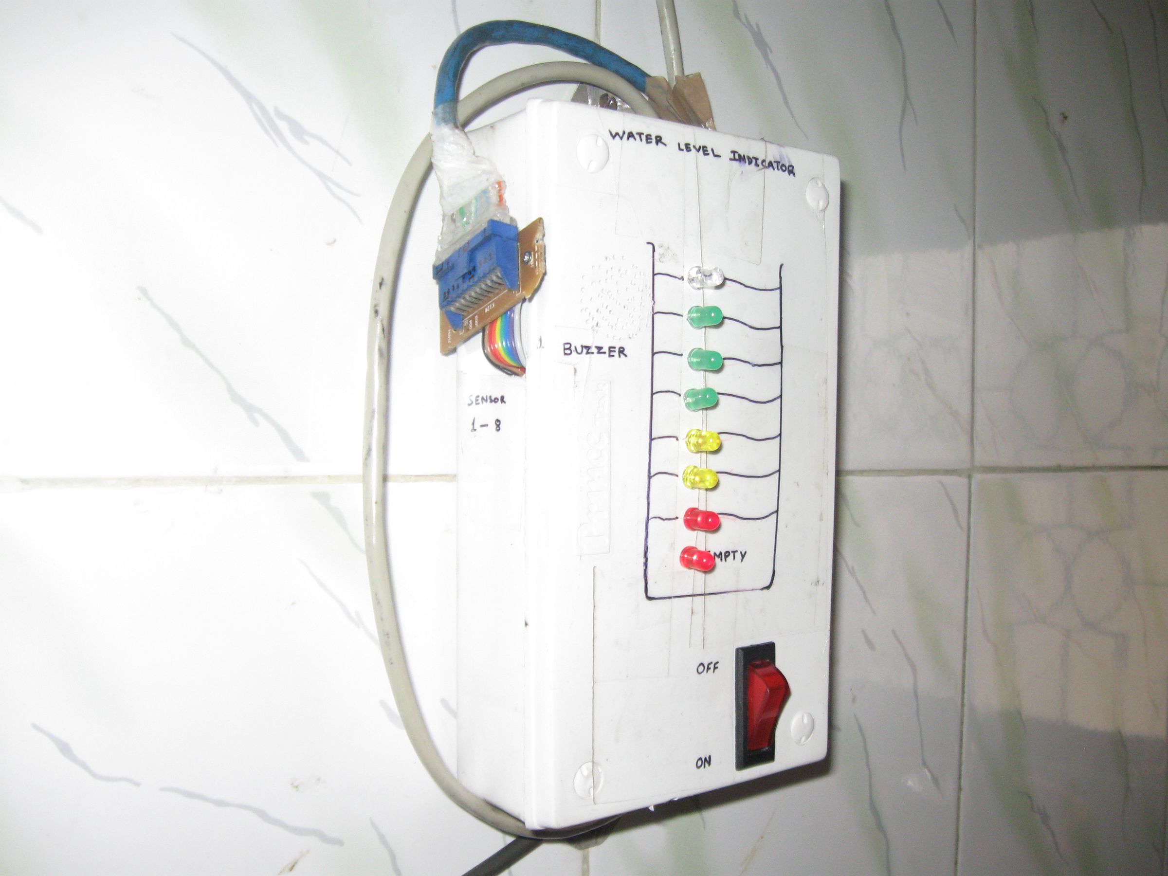 Water Level Indicator With Alarm : 5 Steps (with Pictures) - Instructables