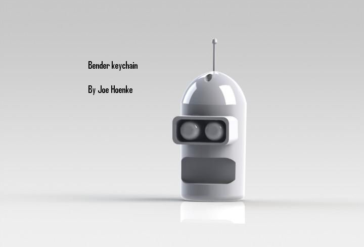 How to Make a Bender Keychain! : 7 Steps - Instructables