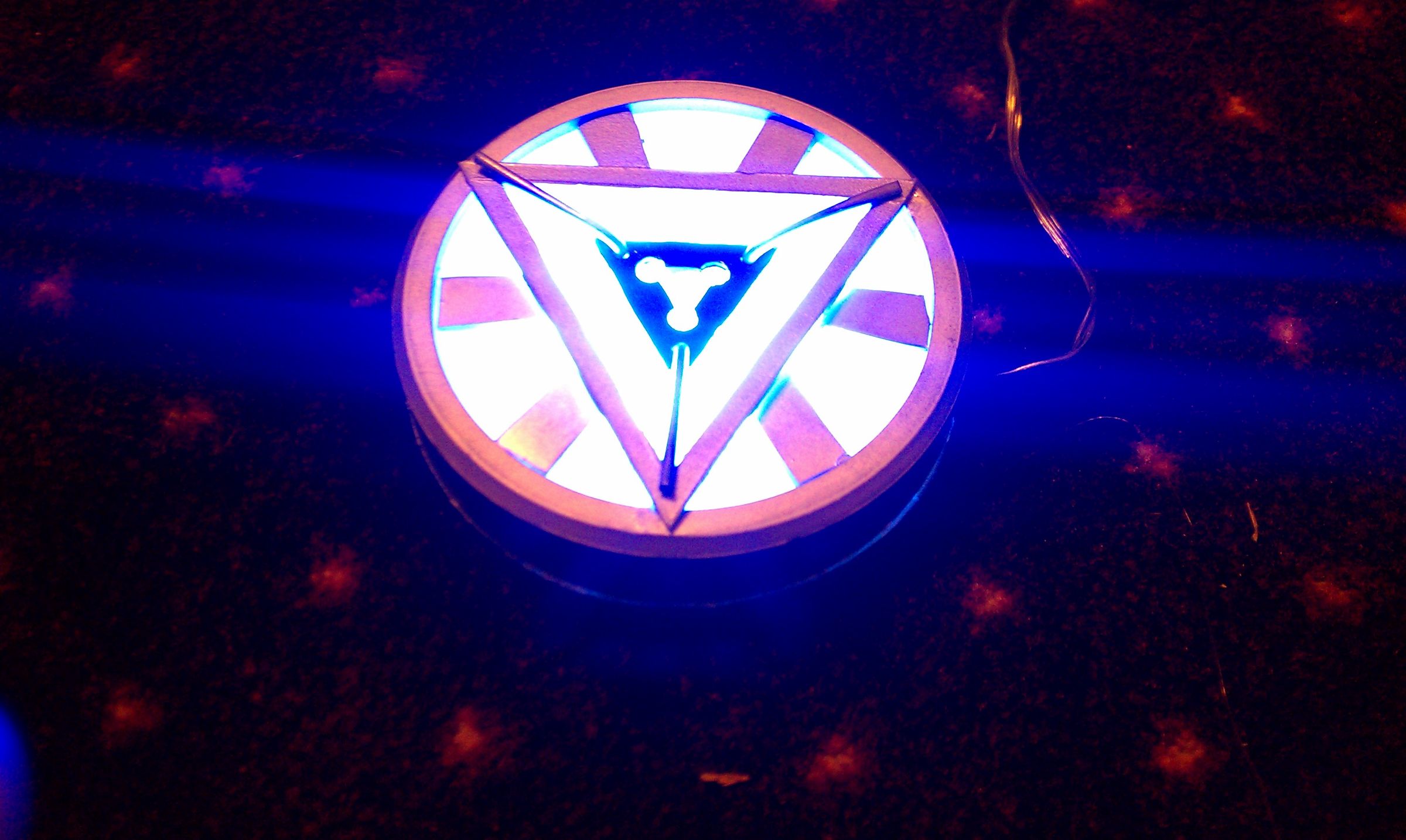 Ironman Arc Reactor Triangle