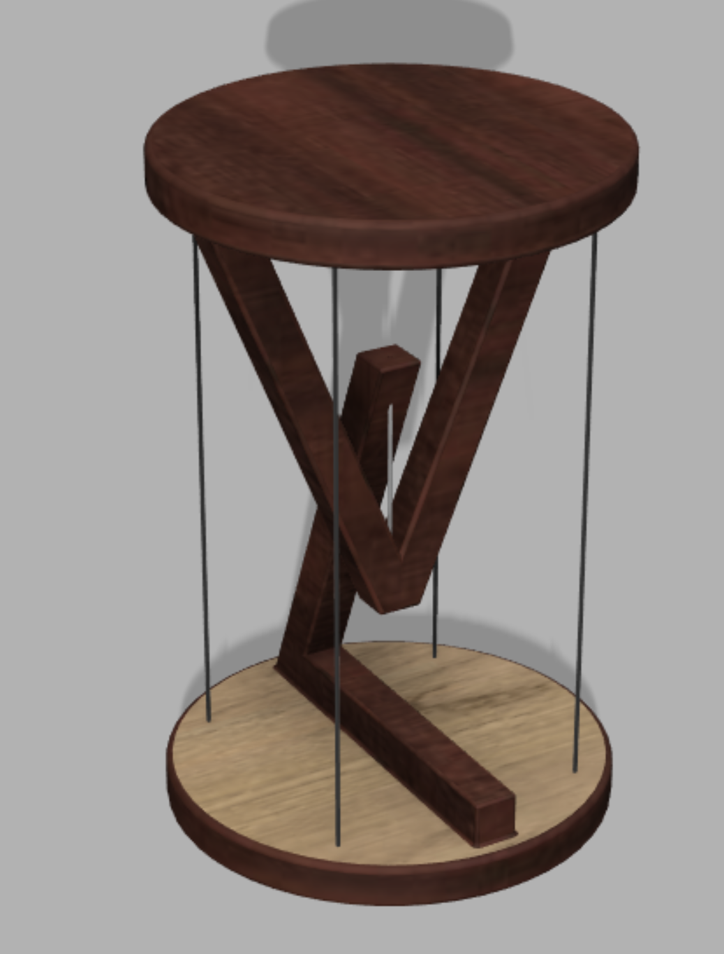 Tensegrity Desk Lamp : 3 Steps - Instructables