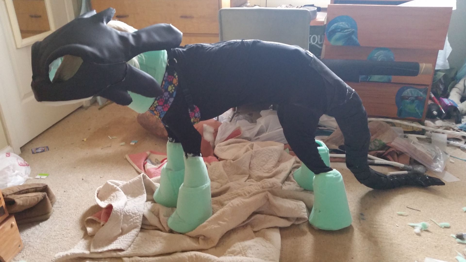 Toothless Costume (for Dogs!) : 6 Steps (with Pictures) - Instructables