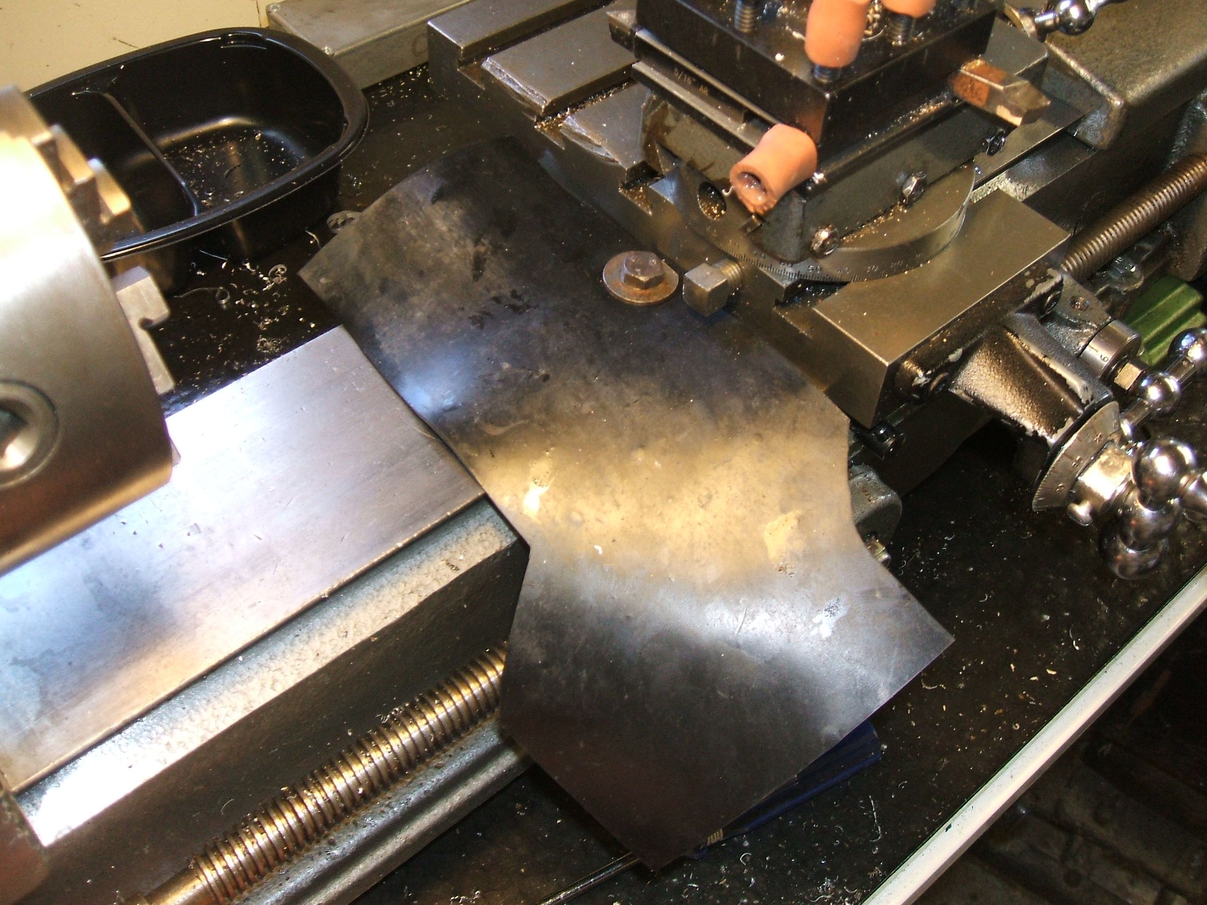 DIY Ways Wiper for Swarf Protection on a Myford ML10 Lathe : 3 Steps ...