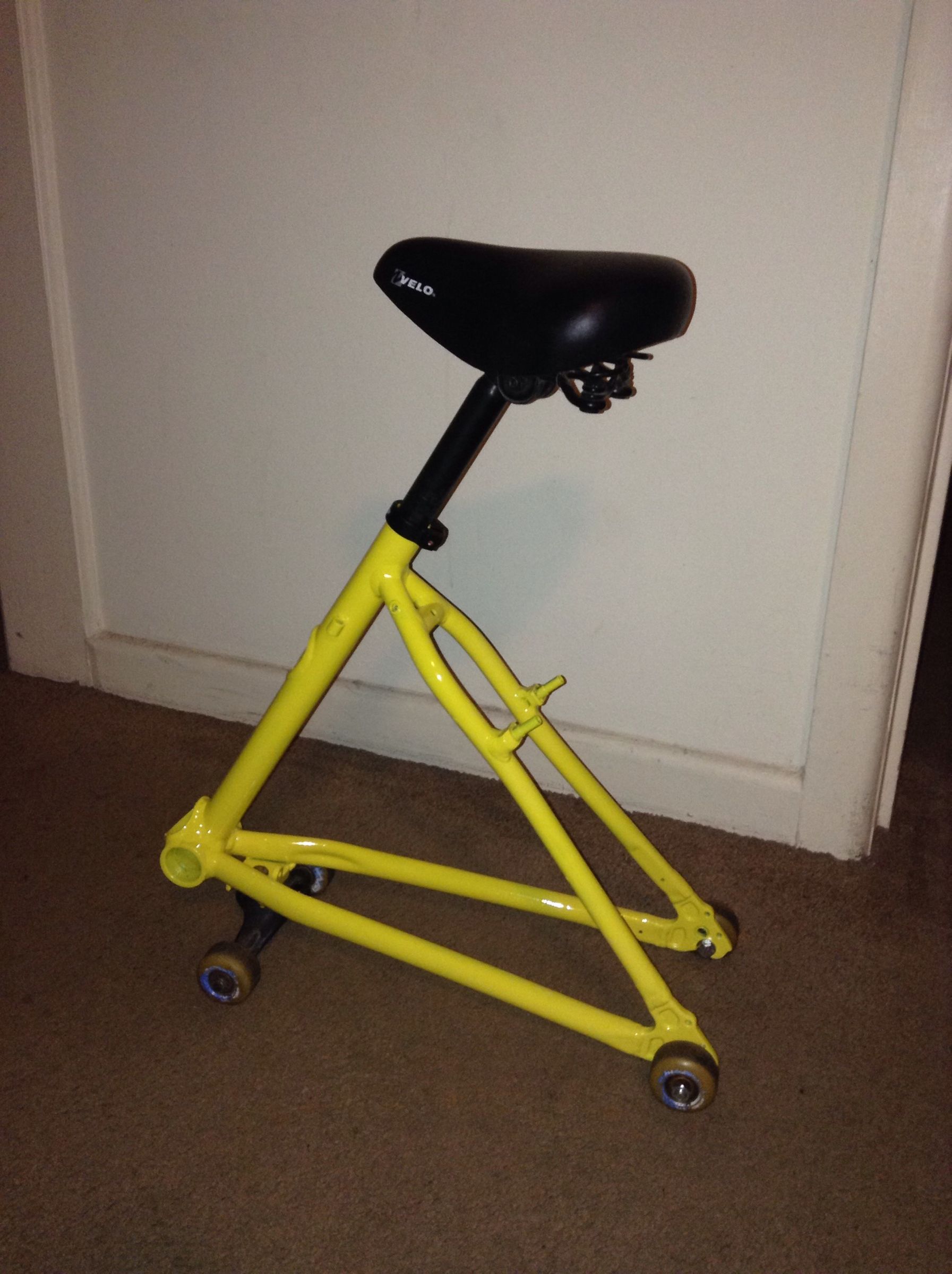 Bike Frame Triangle Chair : 3 Steps (with Pictures) - Instructables