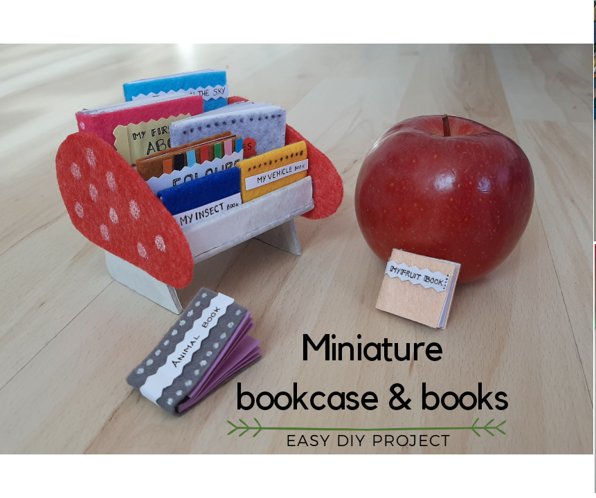 Miniature Bookshelf With Books : 6 Steps - Instructables