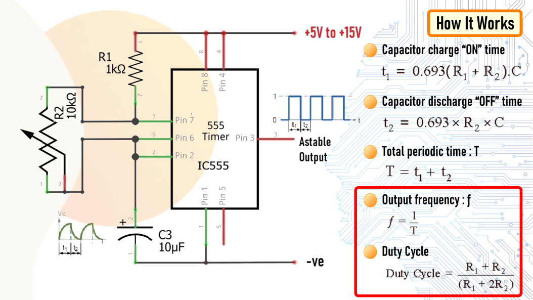555 Pulse Generator Module, How It Works : 8 Steps (with Pictures ...