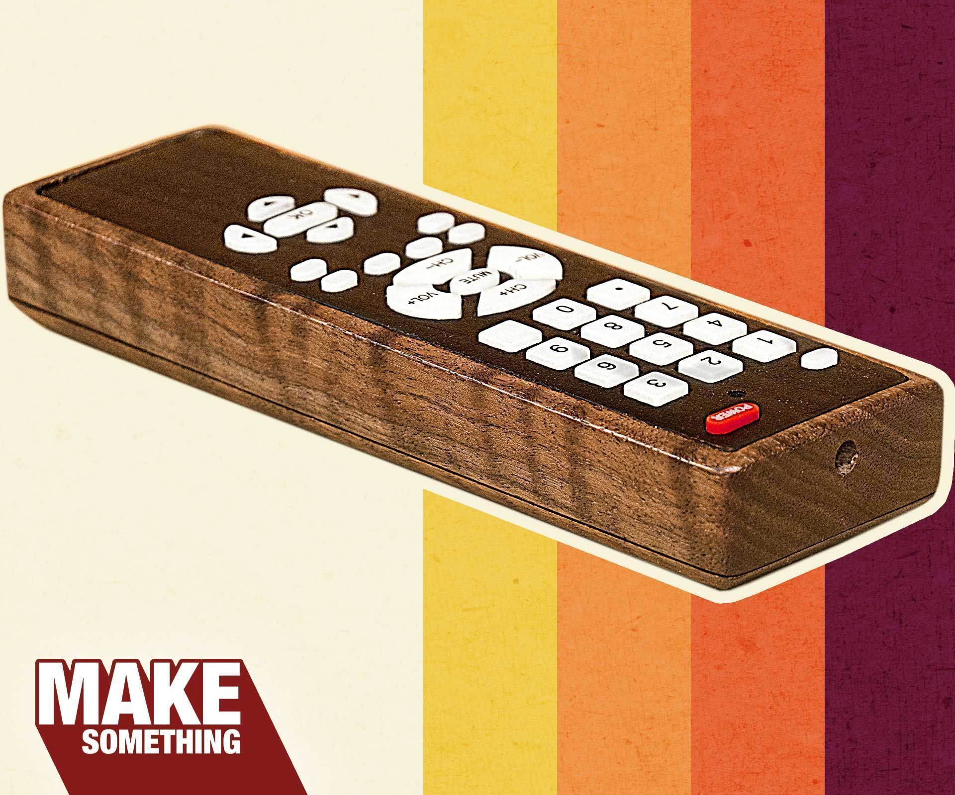 Wood TV Remote : 14 Steps (with Pictures) - Instructables