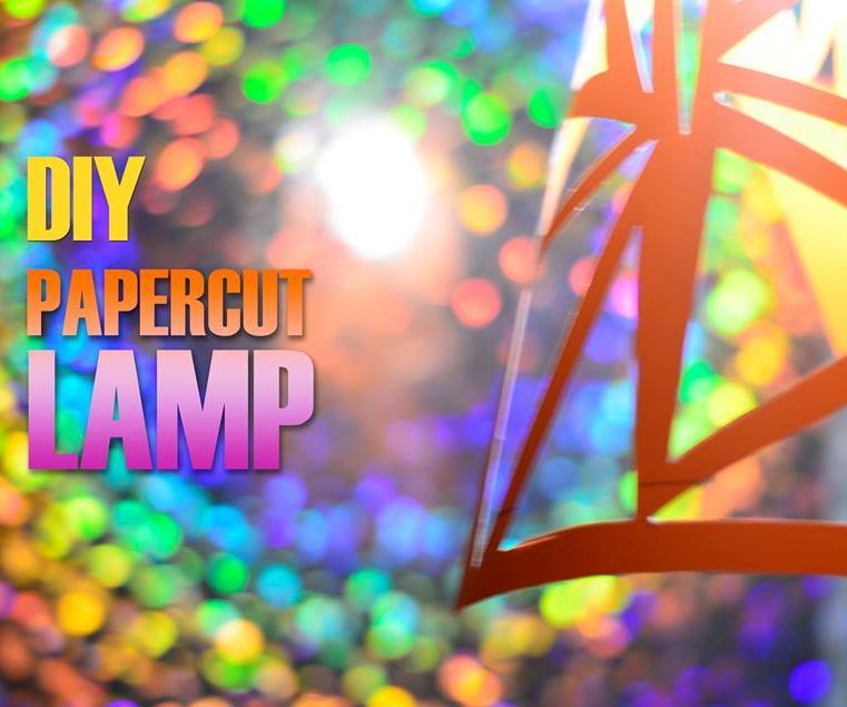 DIY Papercut Lamp : 11 Steps (with Pictures) - Instructables