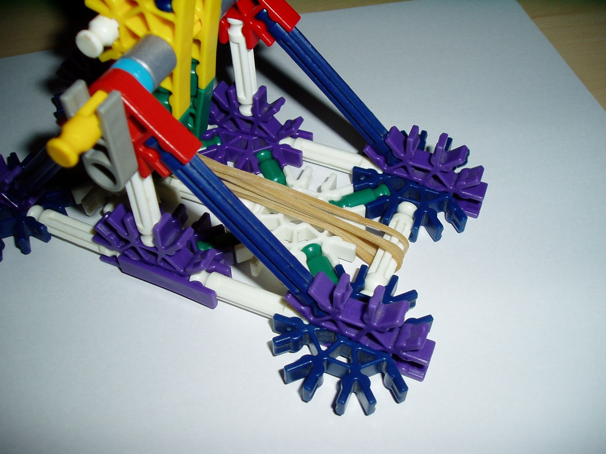 Marble Shooting Mini Knex Catapult : 7 Steps - Instructables