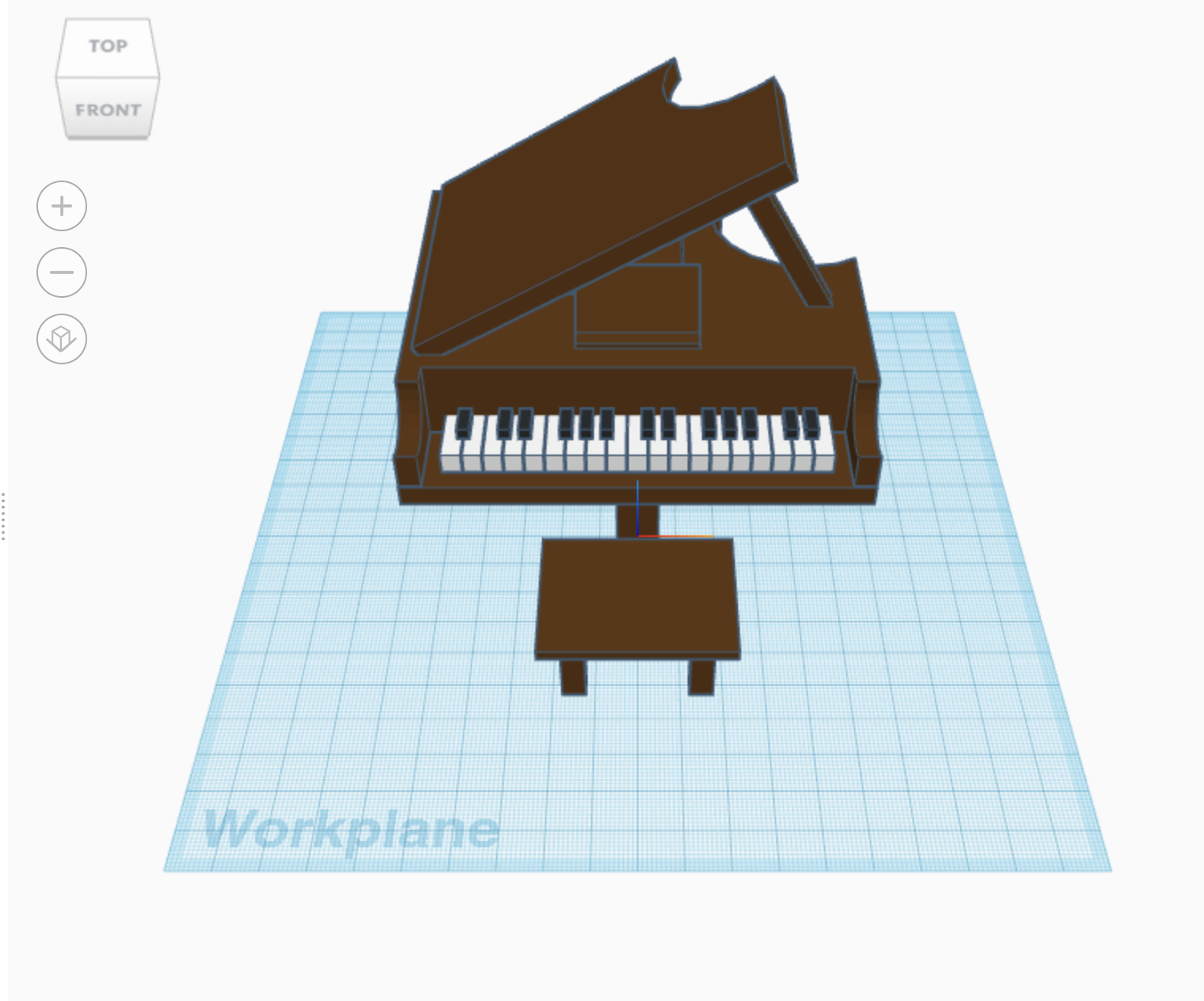Designing a Piano With TinkerCAD Codeblocks : 4 Steps - Instructables