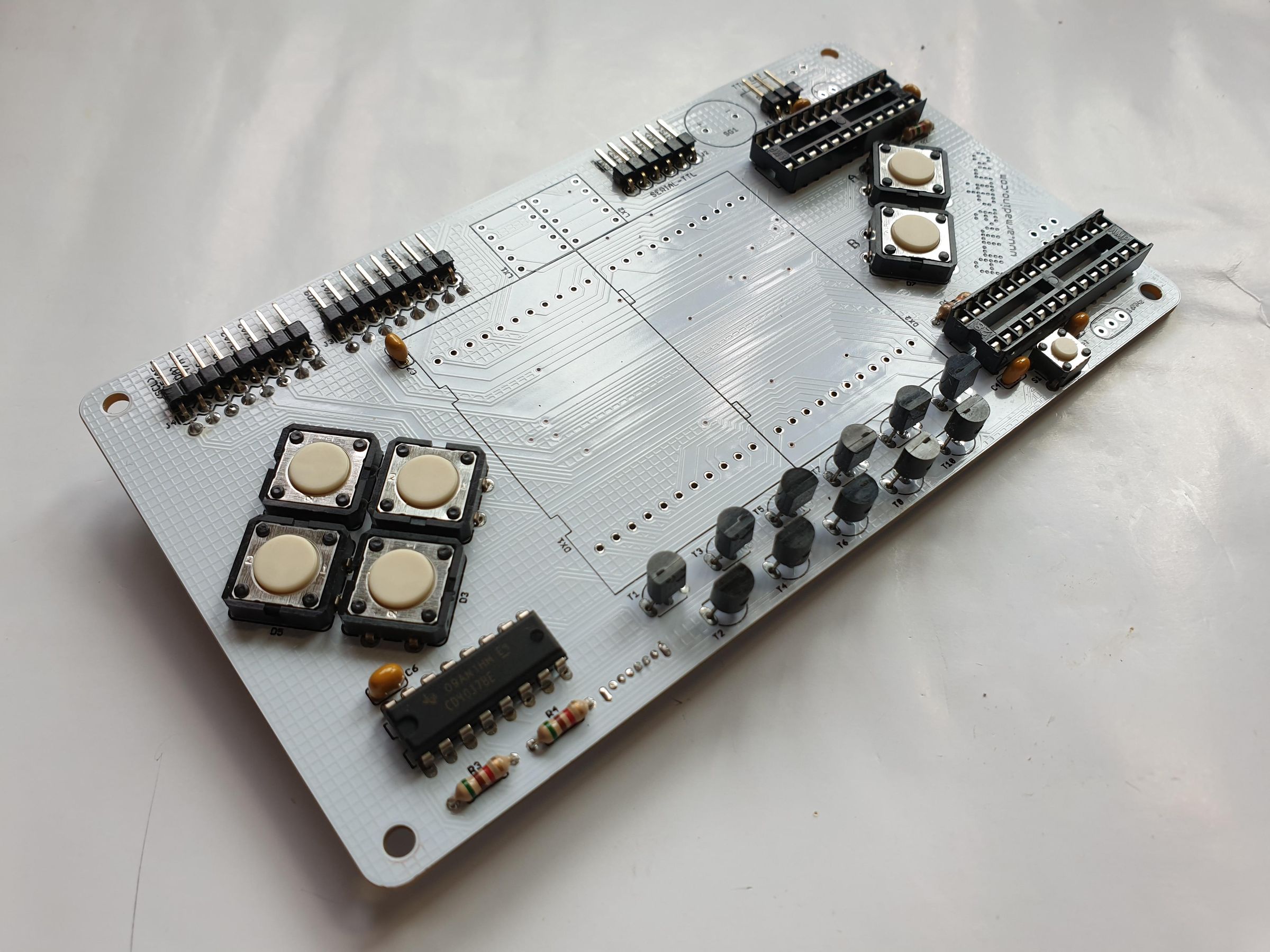 Armadino - an Arduino Gameboy, Clock, Electronic Lab, TVout Console and ...