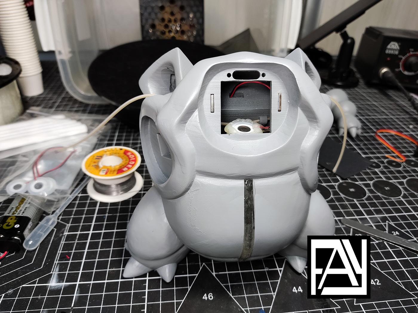Blastoise Humidifier : 6 Steps (with Pictures) - Instructables
