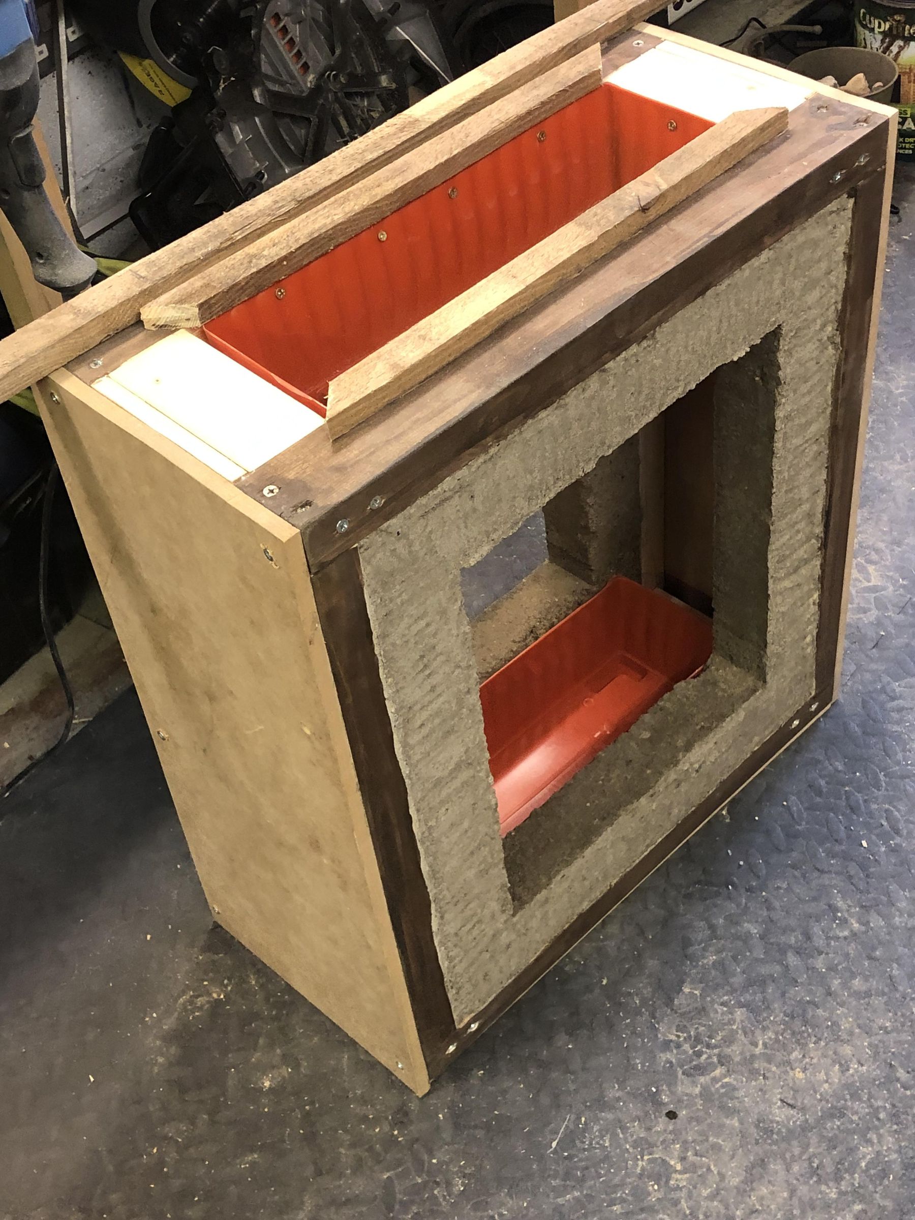 Concrete Framed Water Feature With Planter : 5 Steps (with Pictures ...