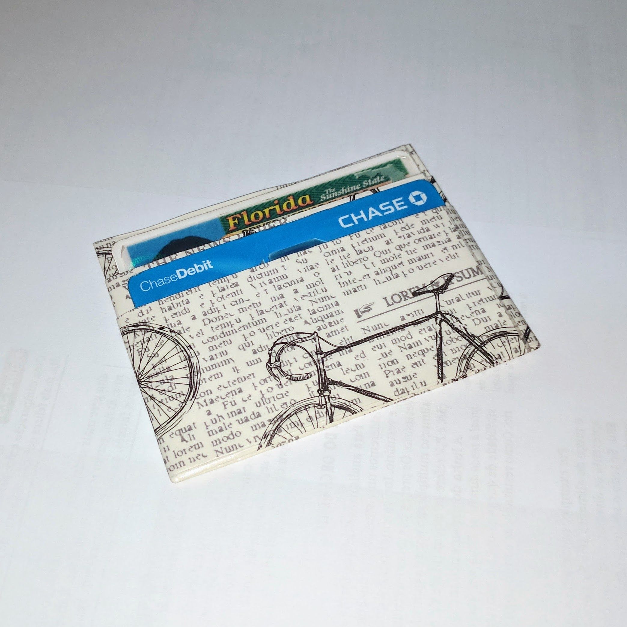 Minimalist Plastic Paper Wallet and Card Holder : 9 Steps (with ...