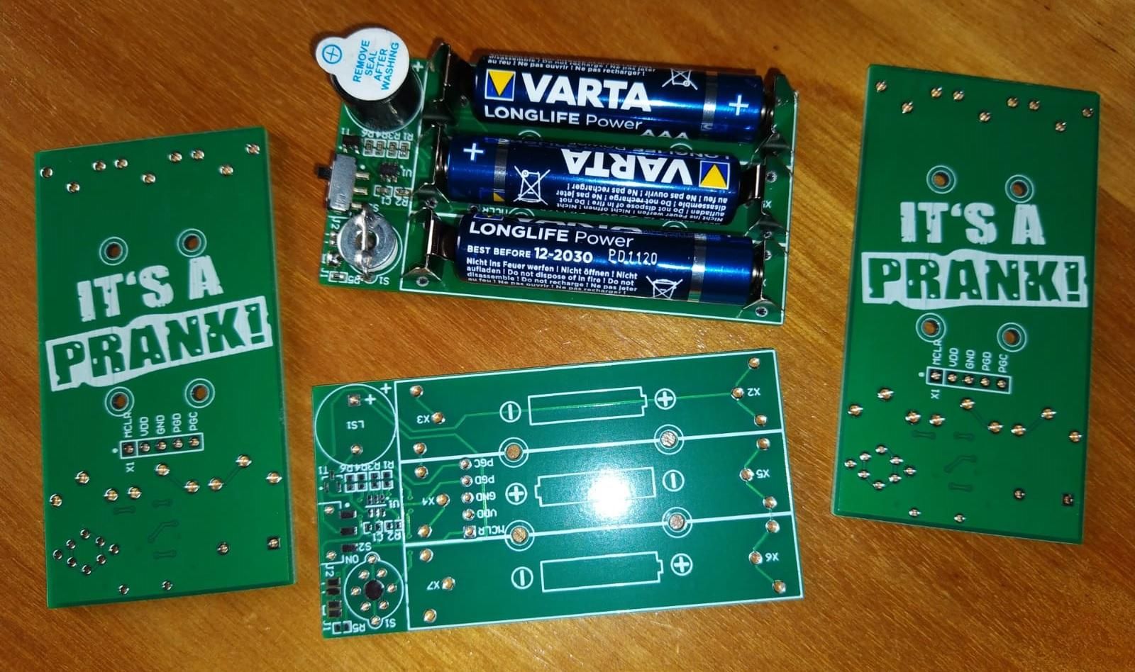 Motion Sensor Prank PCB : 4 Steps - Instructables