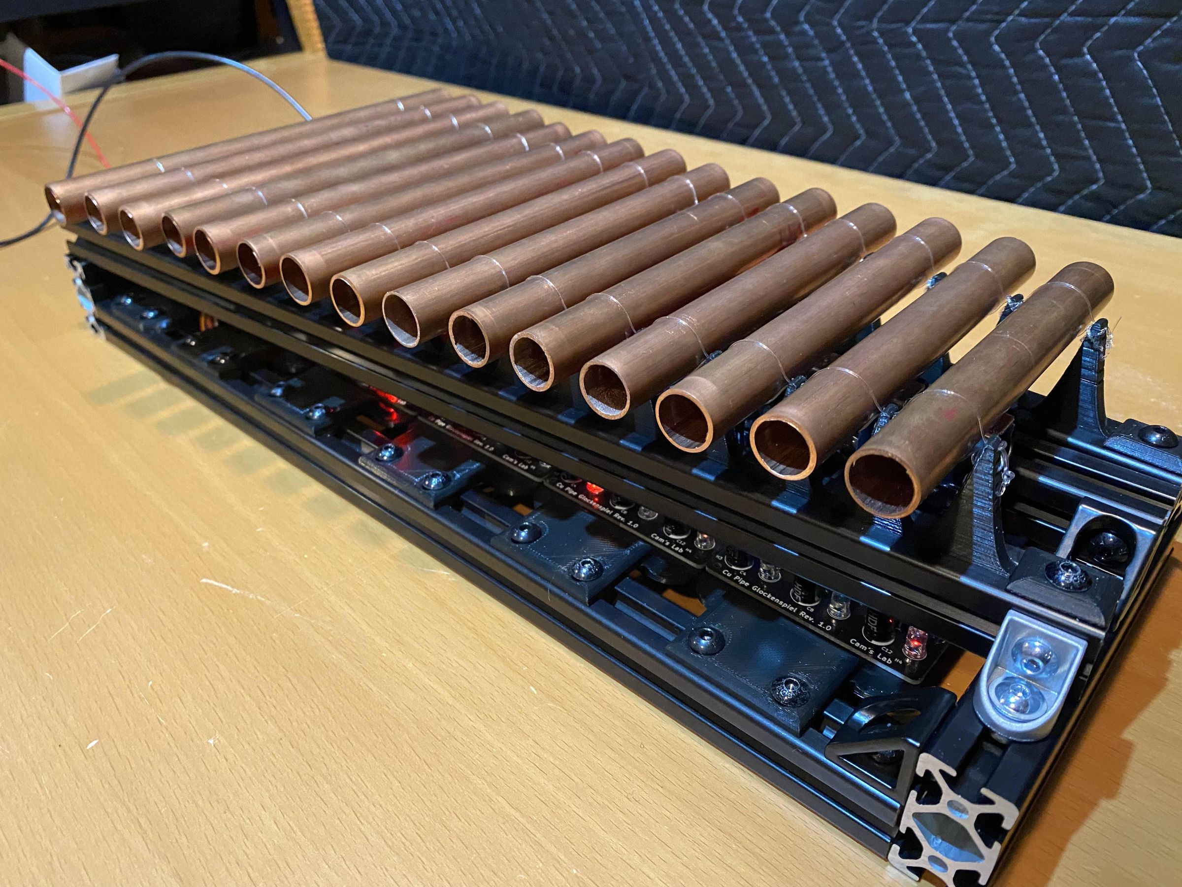 Copper Pipe Auto-Glockenspiel : 6 Steps (with Pictures) - Instructables