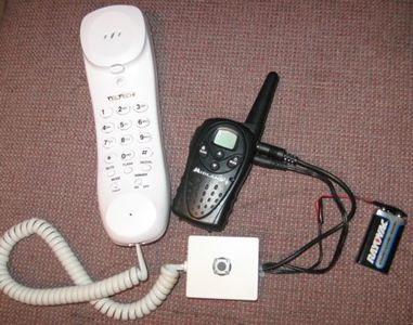 Using a Telephone As a Handset for a Handheld Radio : 10 Steps ...