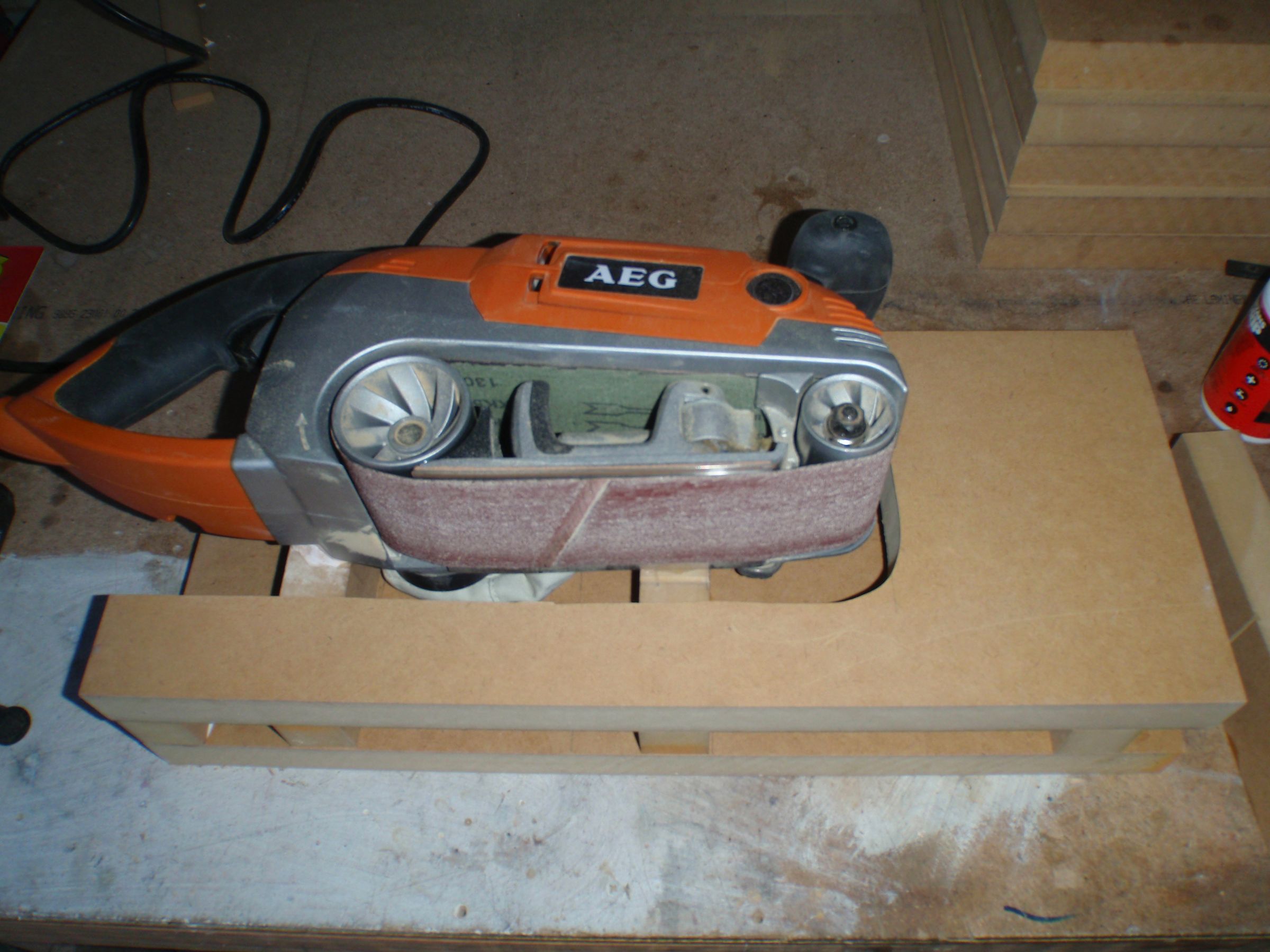 Belt Sander Stand : 8 Steps (with Pictures) - Instructables